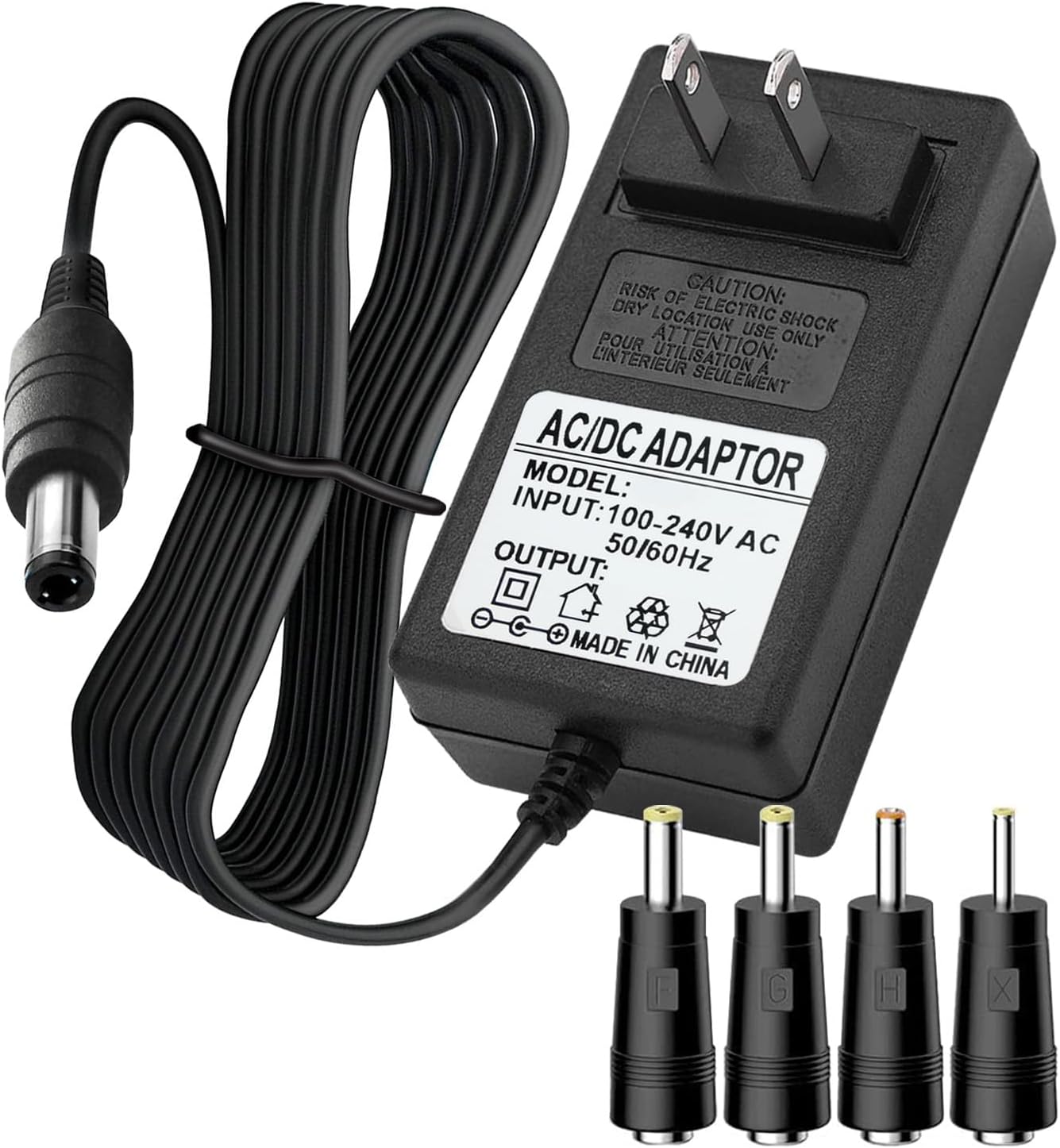 Amazon.com: 24V or 25.2V AC/DC Massage Gun Adapter Charger with 25.2V 0 ...