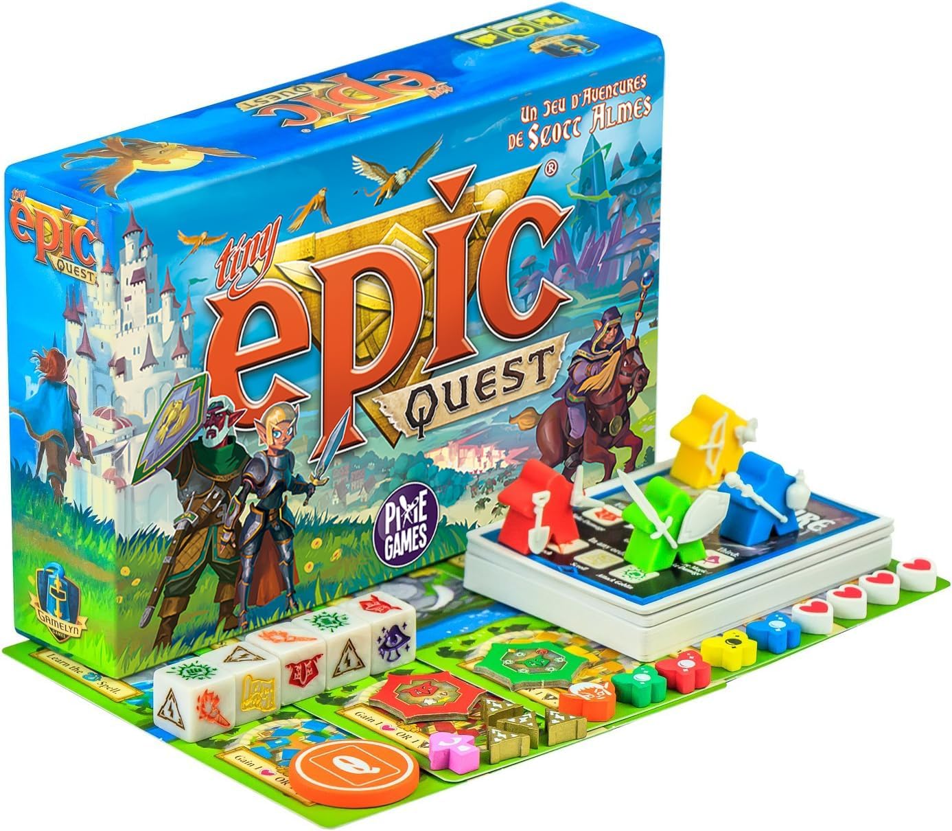 Amazon.com: Tiny Epic Quest Fantasy Board Game: A Small Box Adventure ...