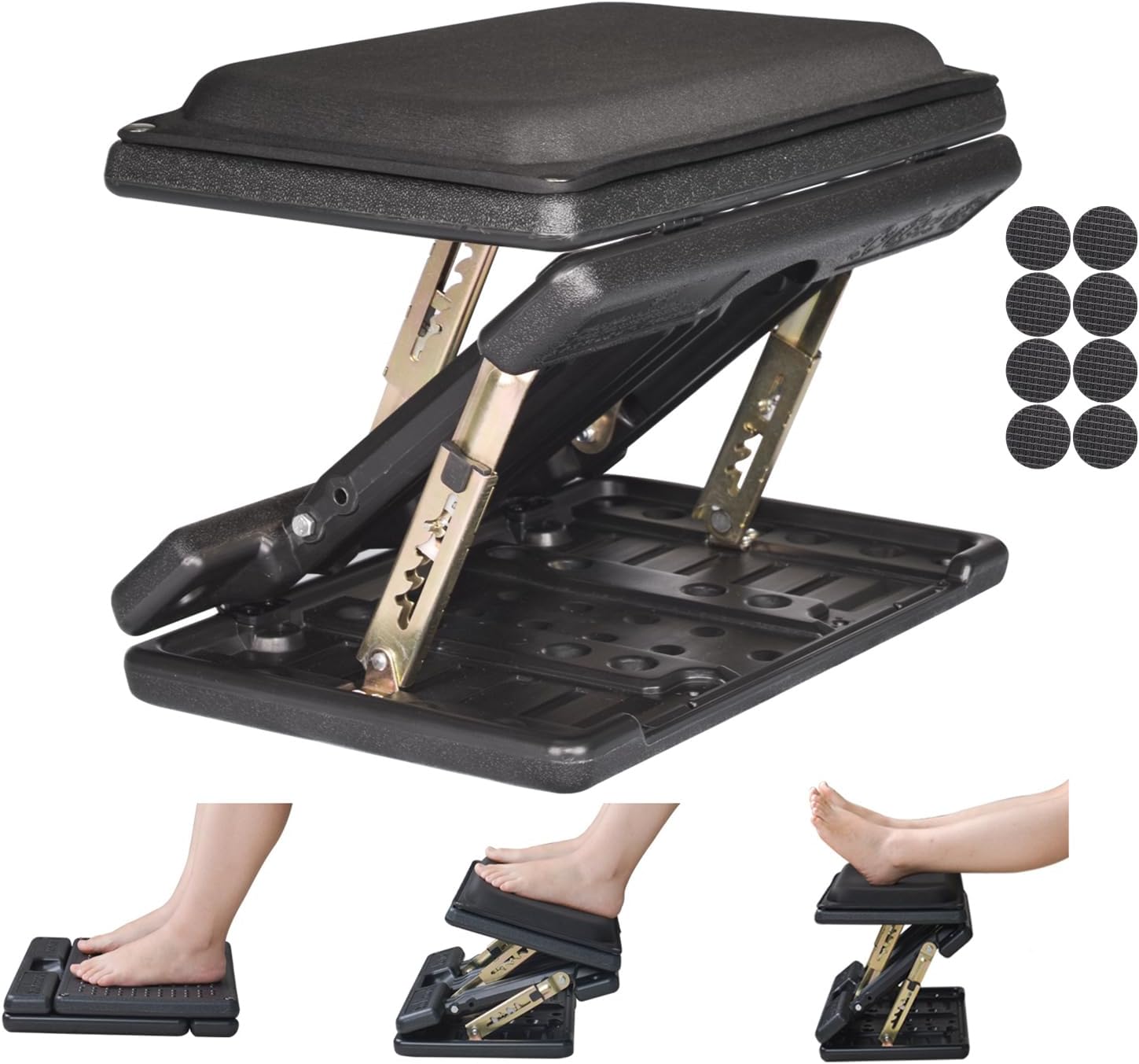 Amazon.com : Leermart Adjustable Footrest with Removable Foam Cushion ...