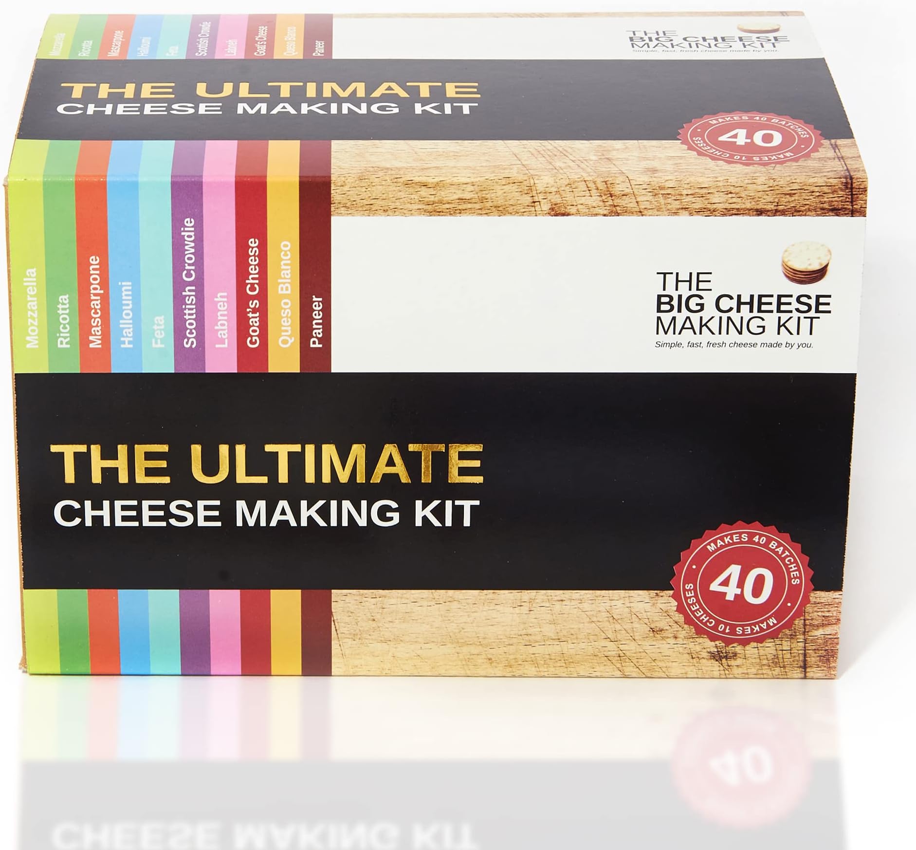 Amazon.com: 11 pcs Cheese Making Kit Beginners - Soft Cheese Molds ...