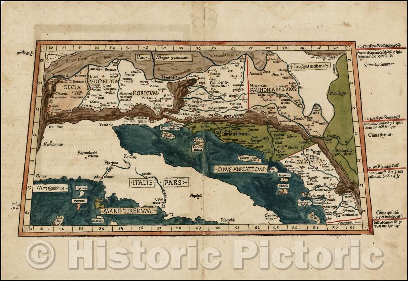 Claudius Ptolemy Map