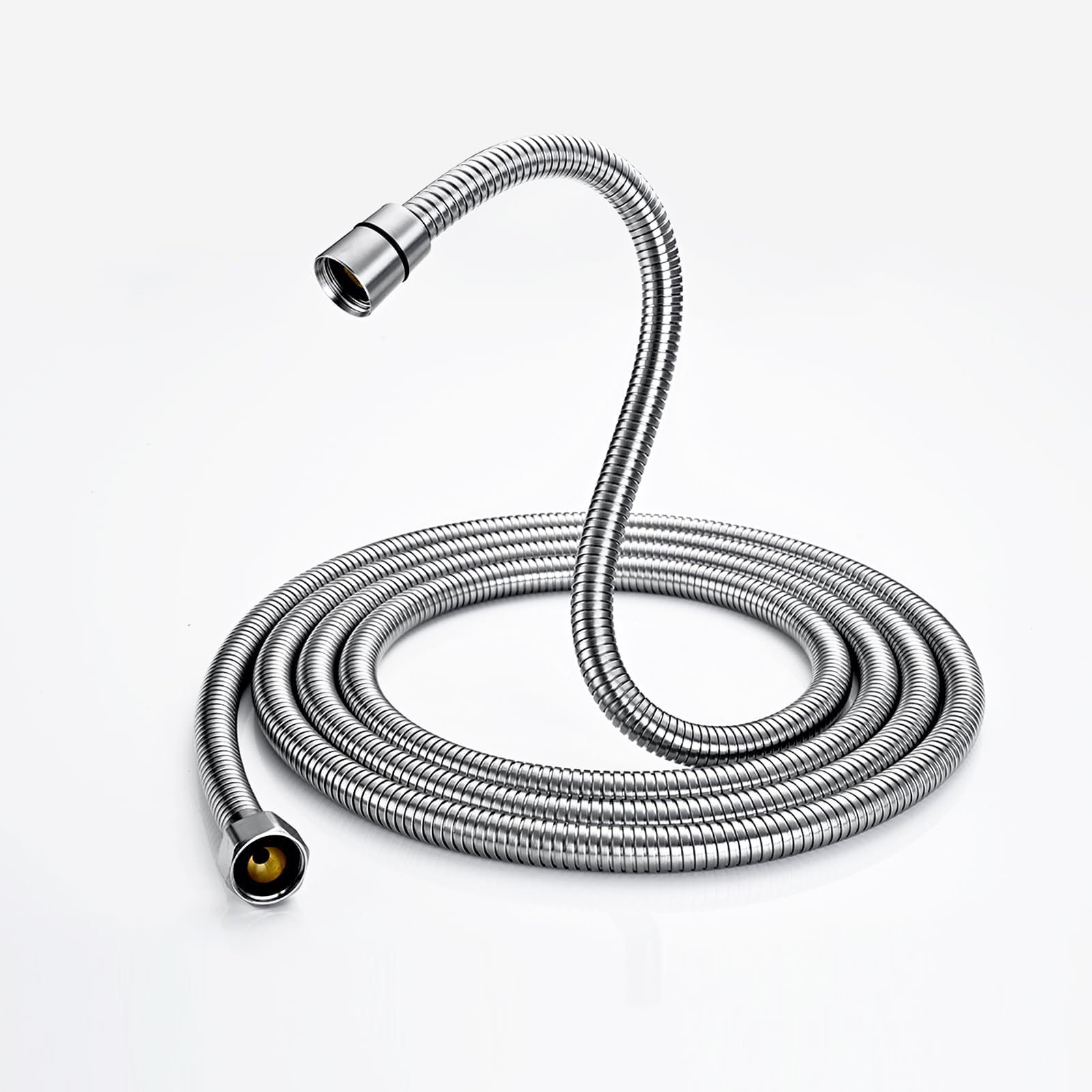 DAKINGS Stainless Steel 59-inch Long Handheld Shower Head Hose With ...