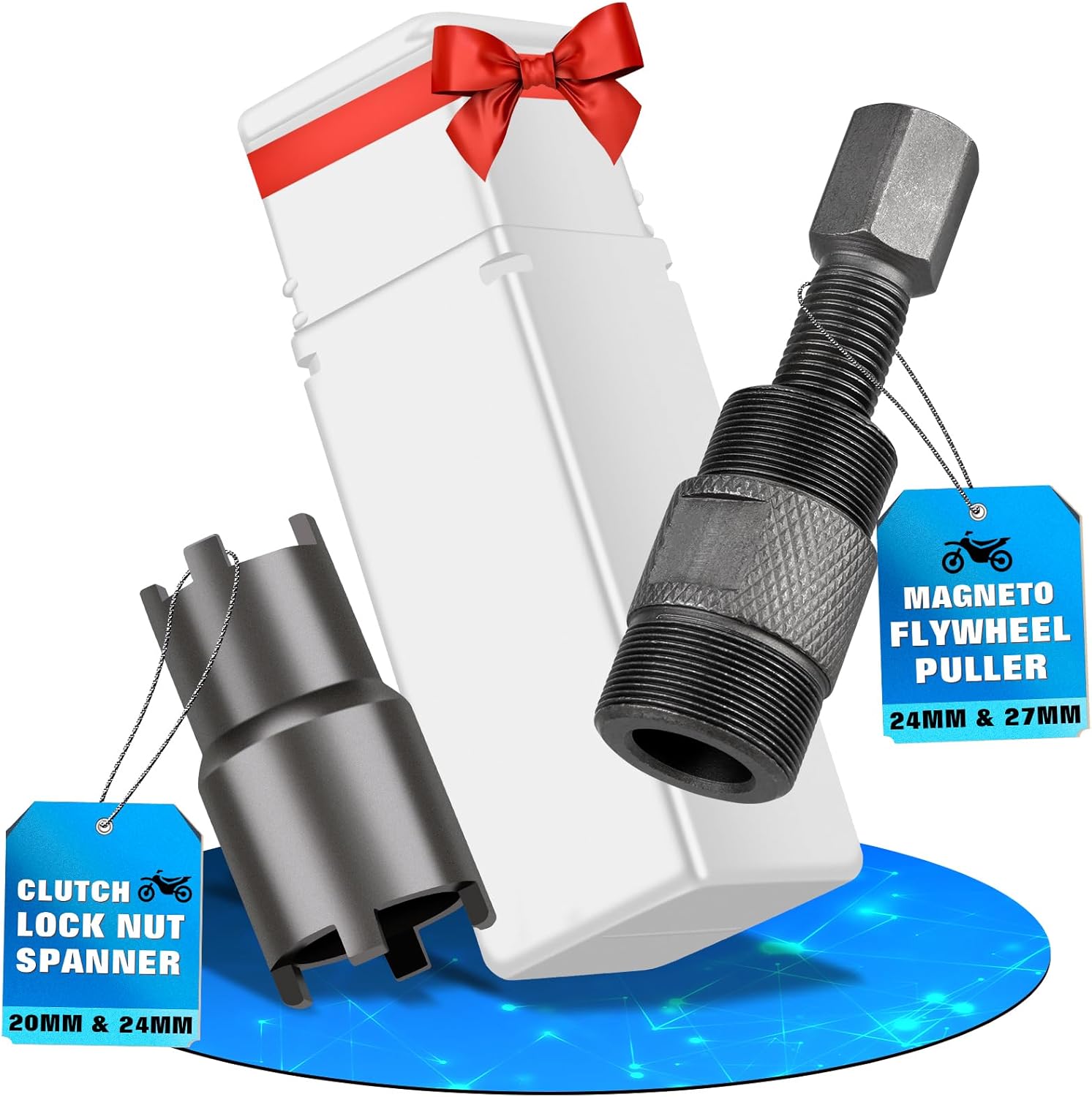 Amazon.com: Valchoose (24mm & 27mm Magneto Flywheel Puller, (20mm ...