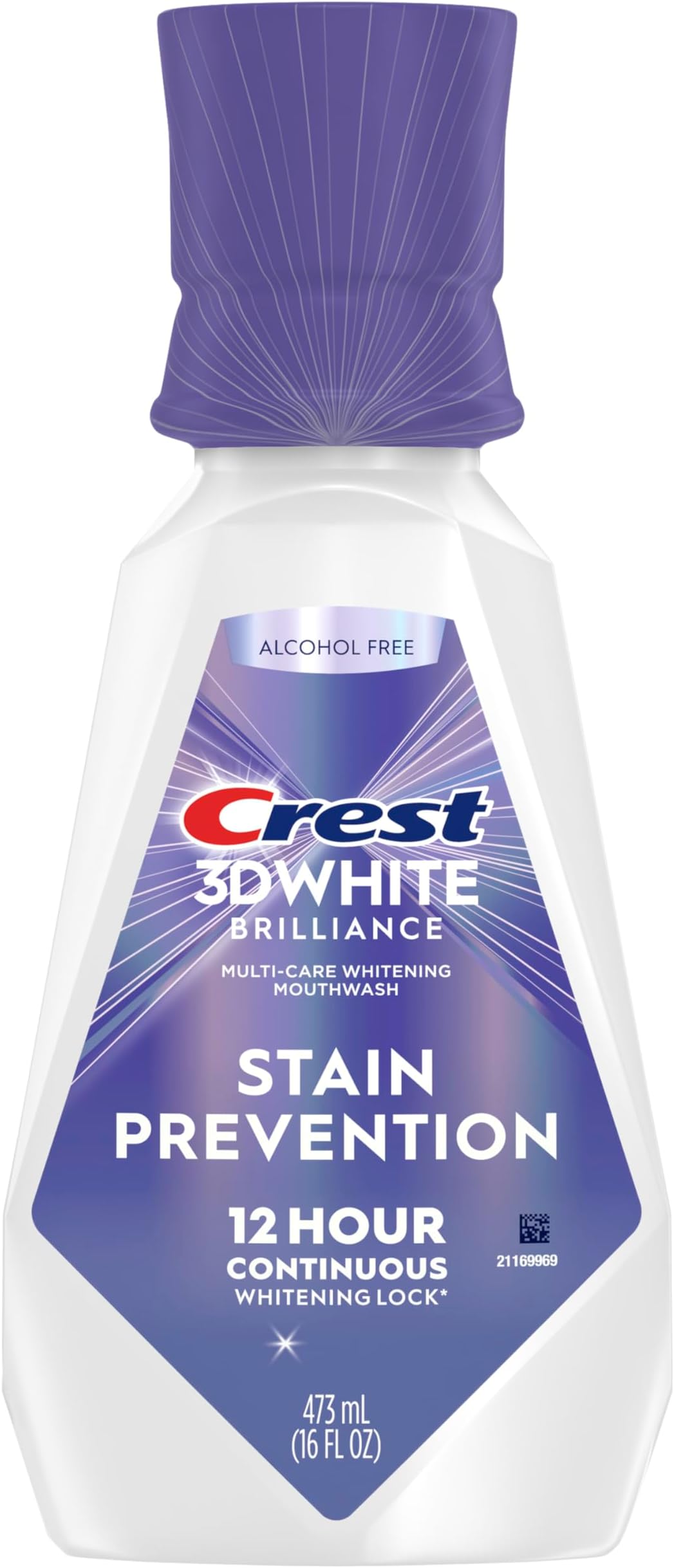 Amazon.com : Crest 3D White Brilliance Stain Prevention Mouthwash/Rinse ...