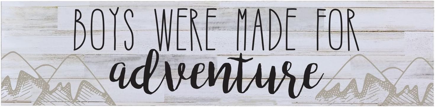 Amazon.com: LifeSong Milestones Boys were Made for Adventure Wall Art ...