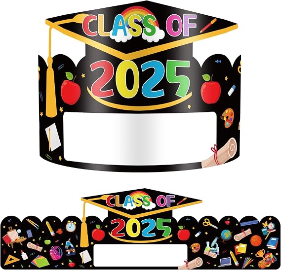 Amazon.com: Gilprop 42 Pcs Preschool Graduation Caps for Kids ...