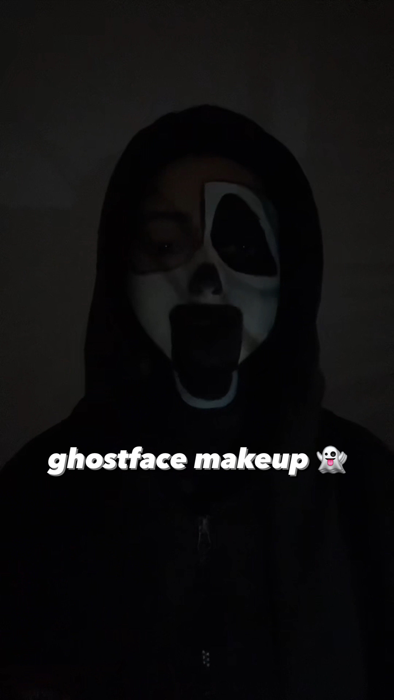 Watch ghostface halloween makeup on Amazon Live