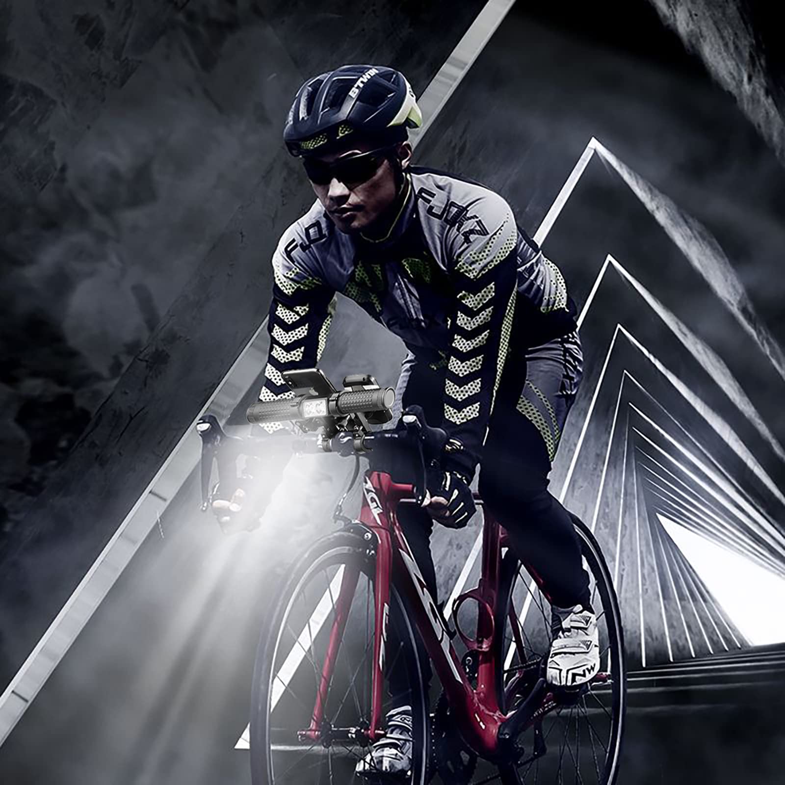 Snapklik.com : Redcomets Bike Light Set,USB Rechargeable Bicycle Light ...