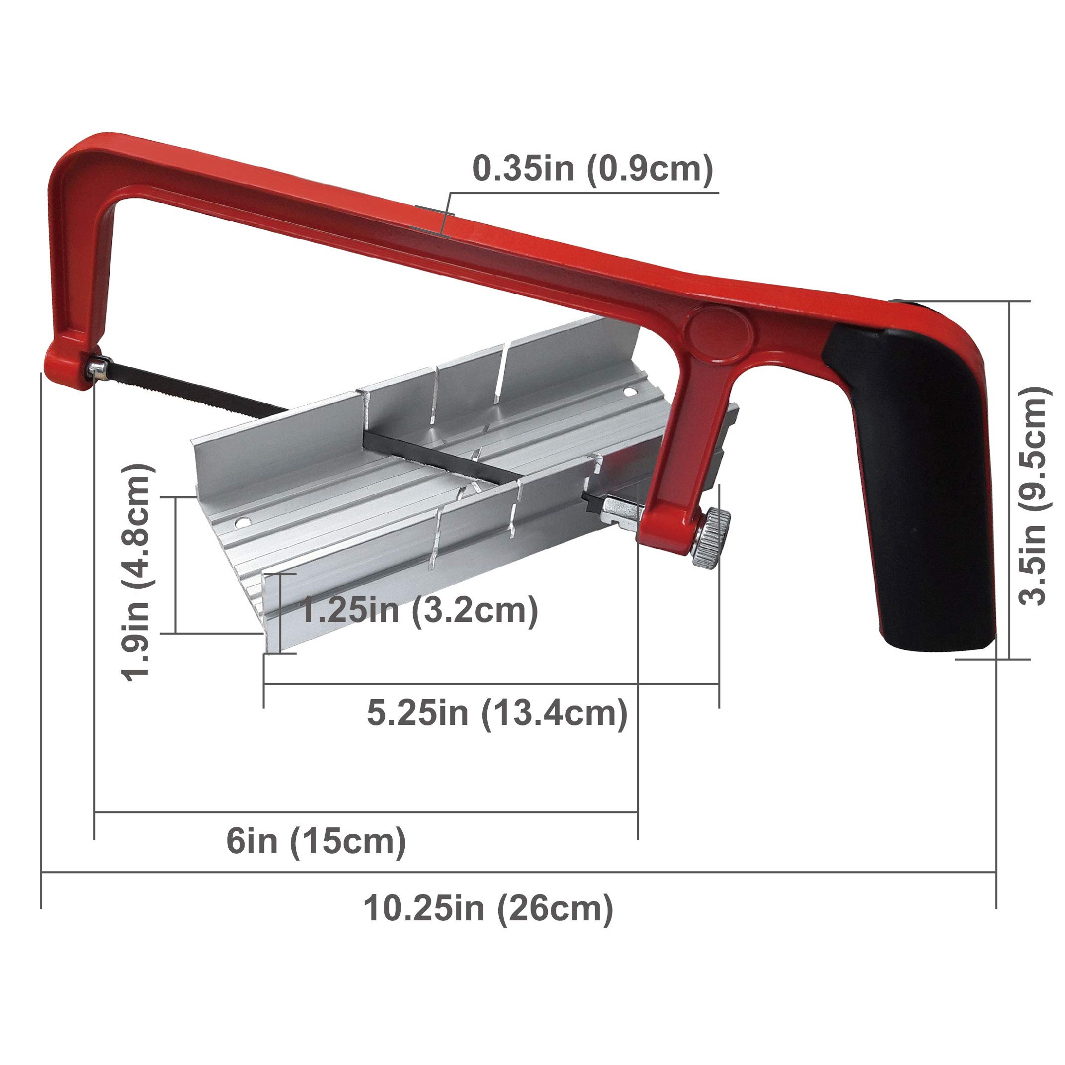 Snapklik.com : 150mm Junior Hacksaw & Mitre Block Set 6 Adjustable ...