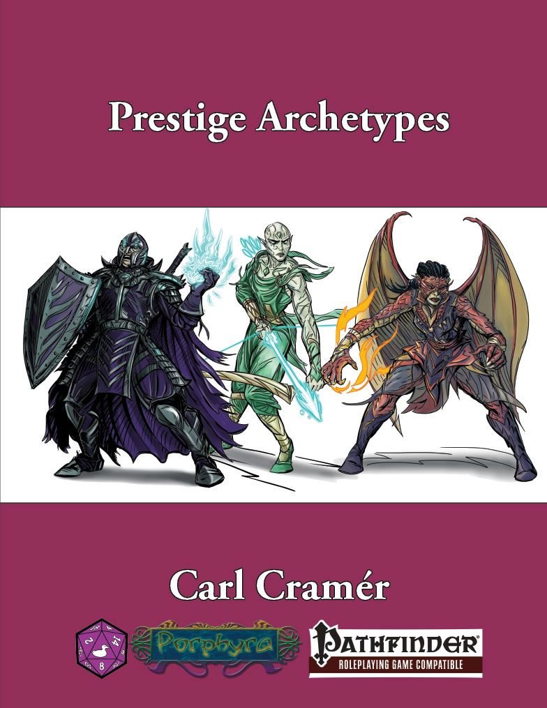 Prestige Archetypes (Pathfinder, 4WF210): Carl Cramer: 9781988246017 ...
