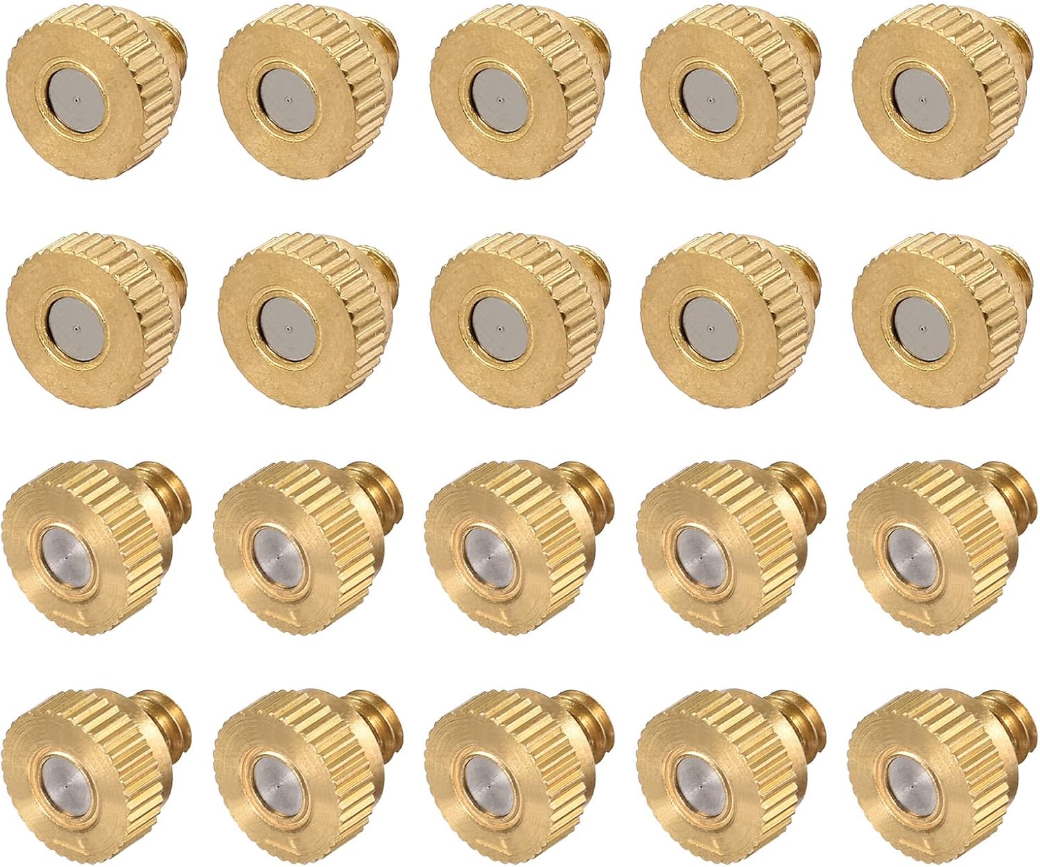 Amazon.com: uxcell Brass Misting Nozzle - 10/24 UNC 0.1mm and 0.15mm ...