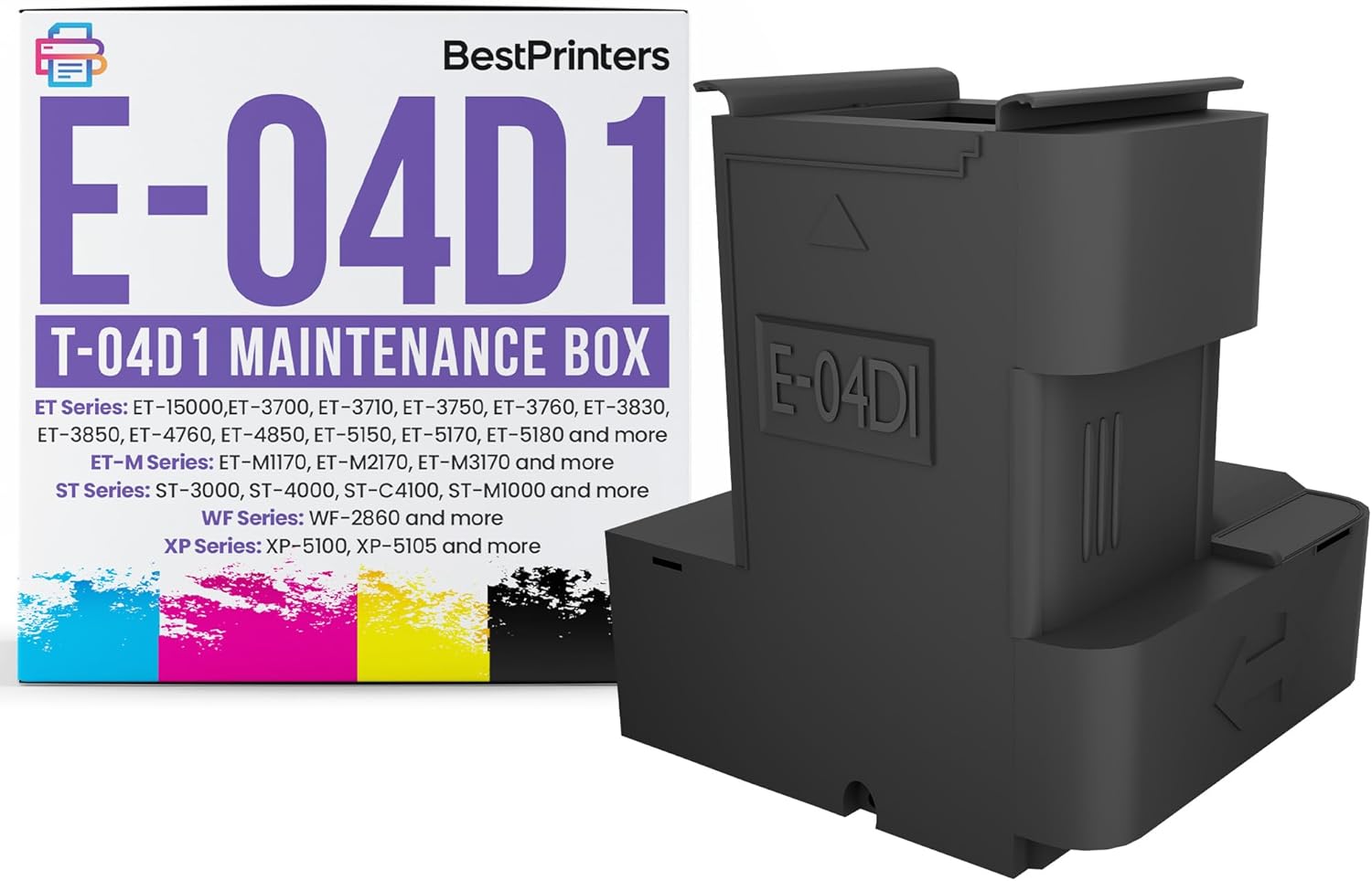 Amazon.com: T04D1 Maintenance Box for Epson EcoTank and Workforce ...