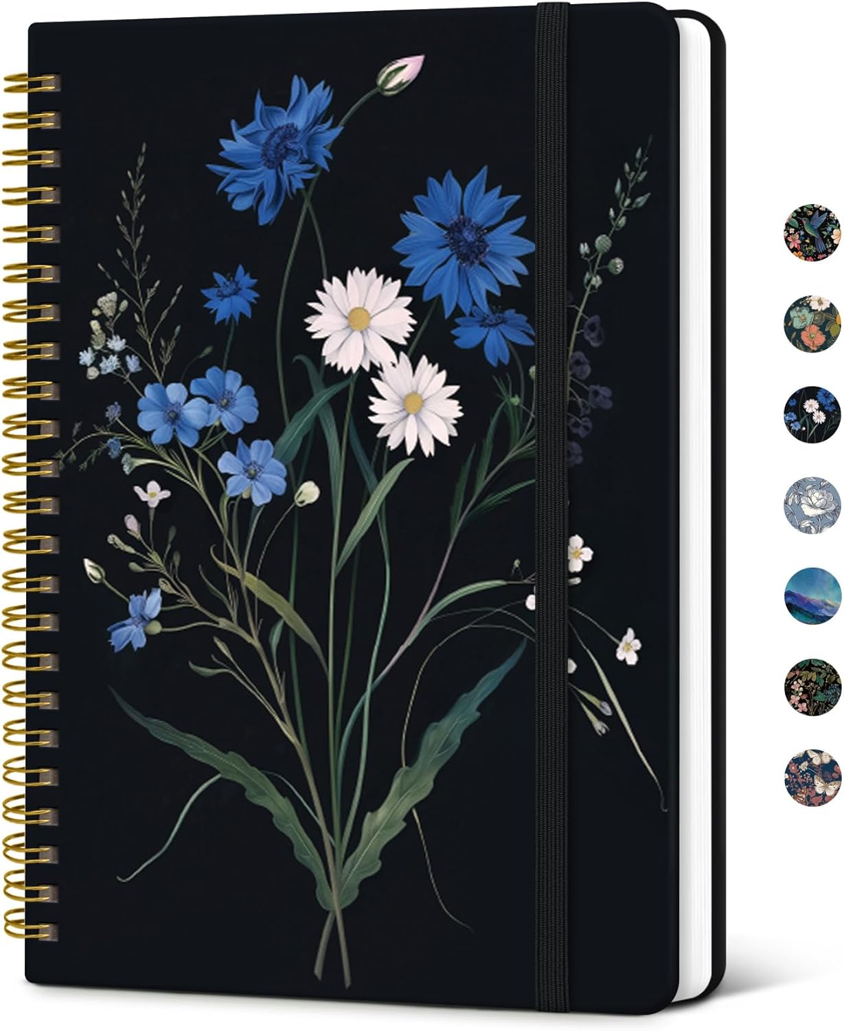 Amazon.com : Lined Spiral Journal Notebook for Women, A5 Cute College ...