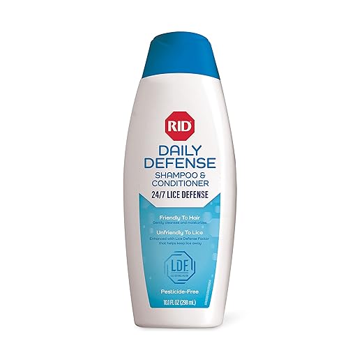 Amazon.com : RID Daily Defense Lice Shampoo & Conditioner, Used Daily ...