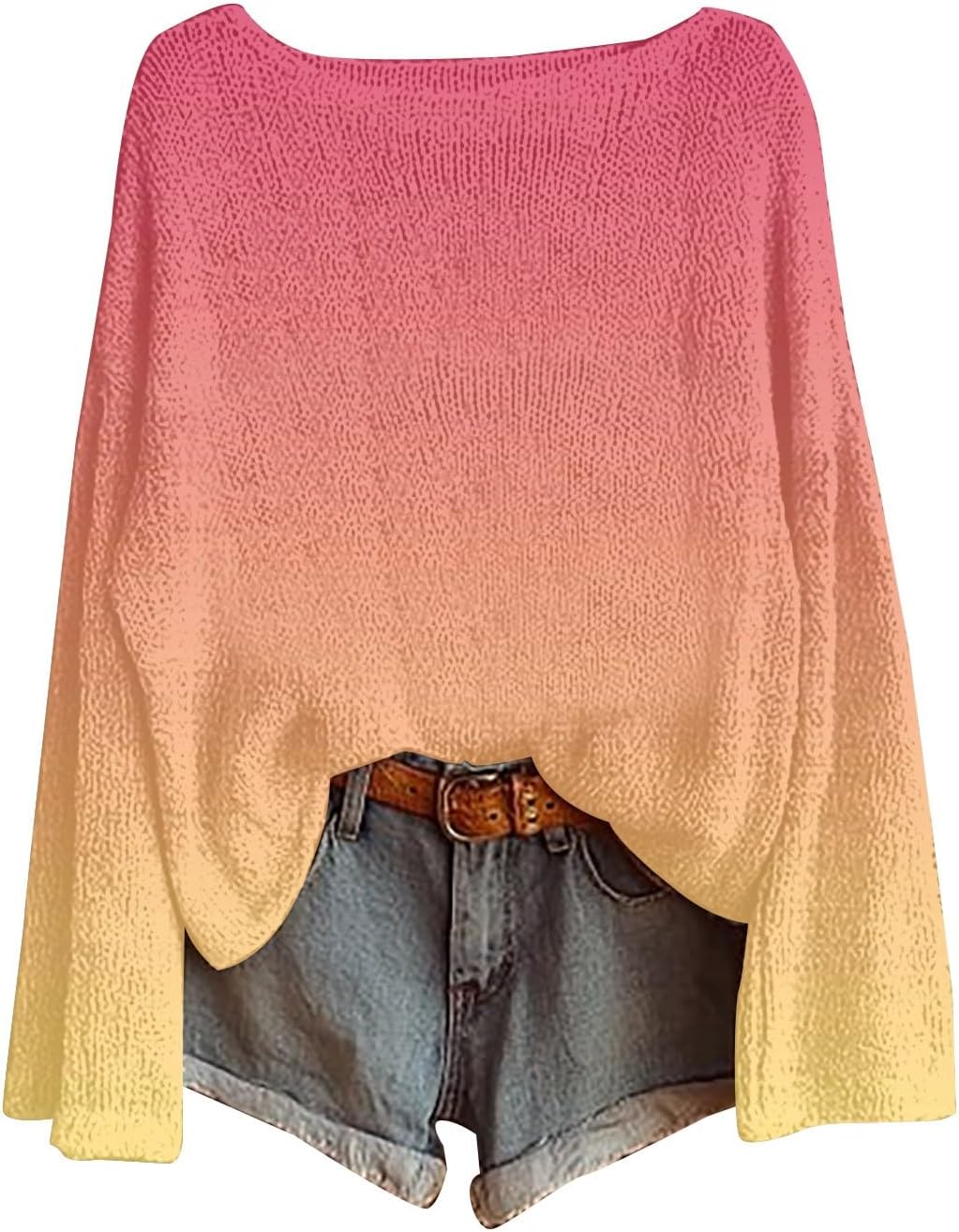 Fall Sweaters for Women 2025 Boho Vintage Ethnic Casual Cute Graphic ...