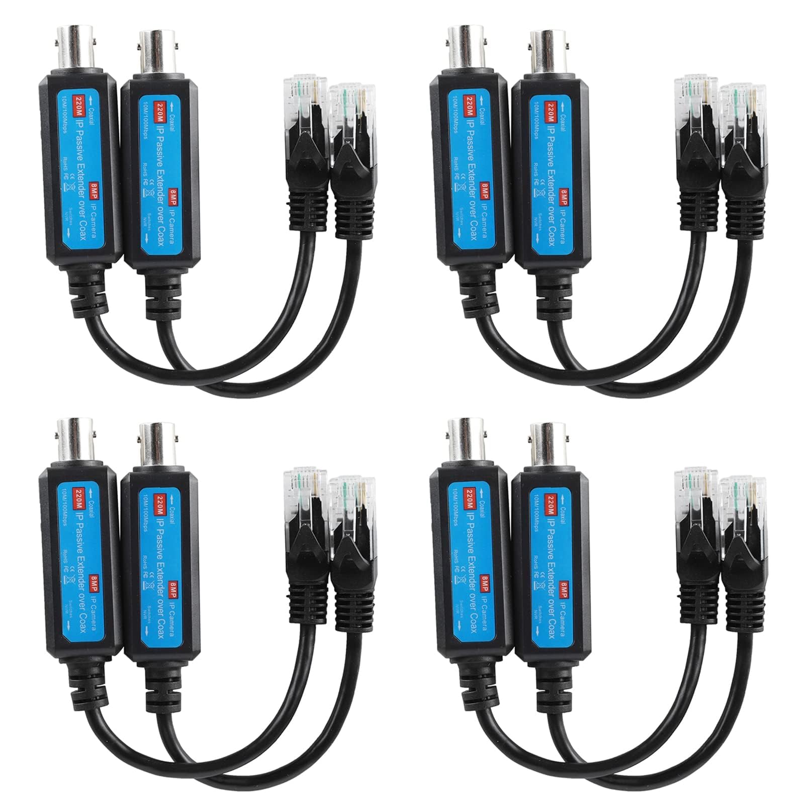 Agatige Ip Network Transmitter Ip Passive Extender Ethernet Over Coax ...