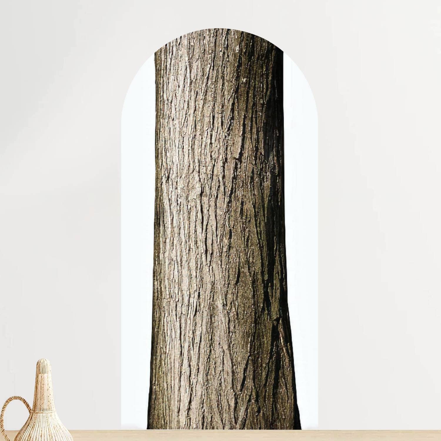 Tree Trunk Wall Decal Spring Woodland Tree Wall Sticker | Woodland