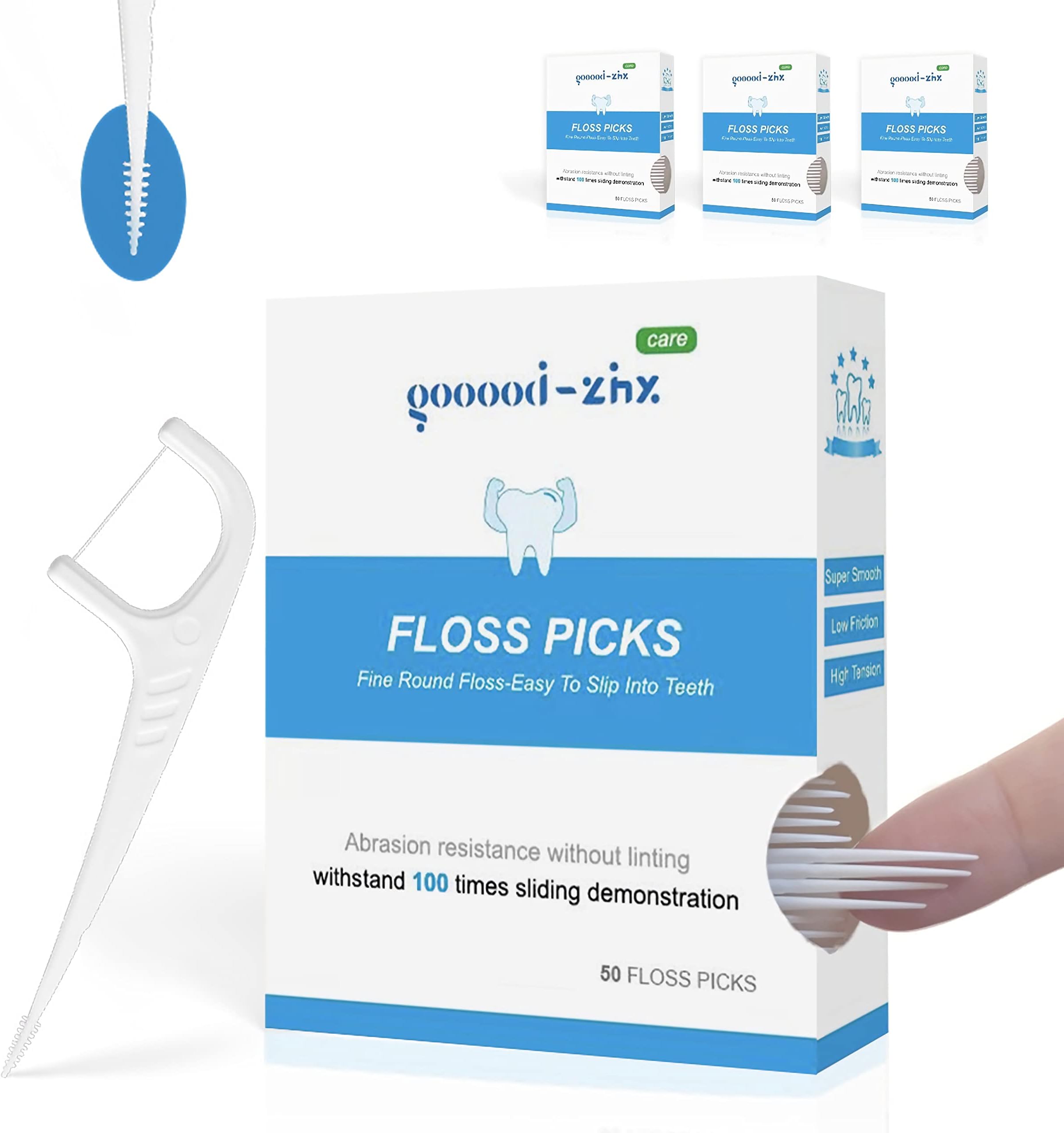 Amazon.com : SuperSlip Flossups Mint 90.0 ea : Health & Household
