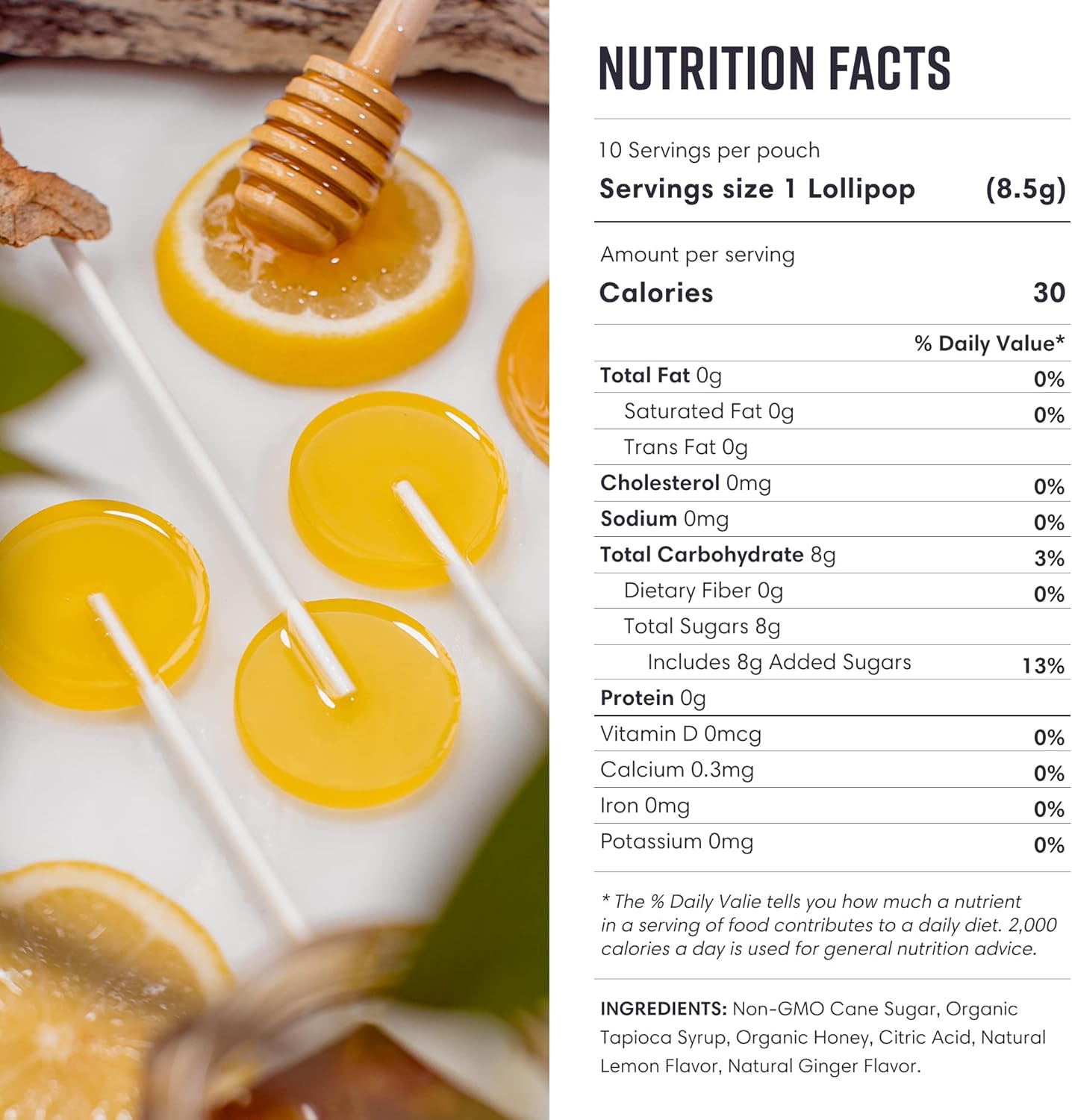 MommaBear Paletas calmantes naturales para mareo por movimiento y ...