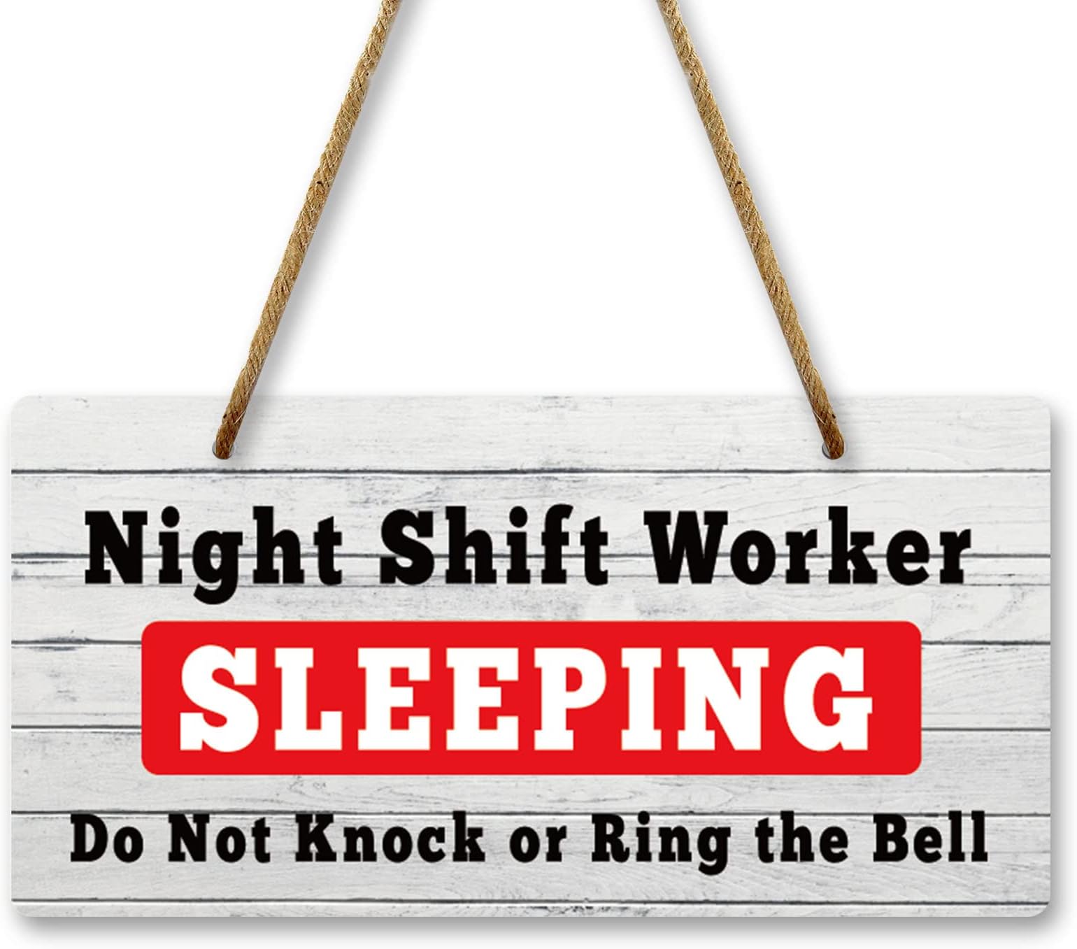 Amazon.com: RED OCEAN Night Shift Worker Sleeping Do Not Disturb ...