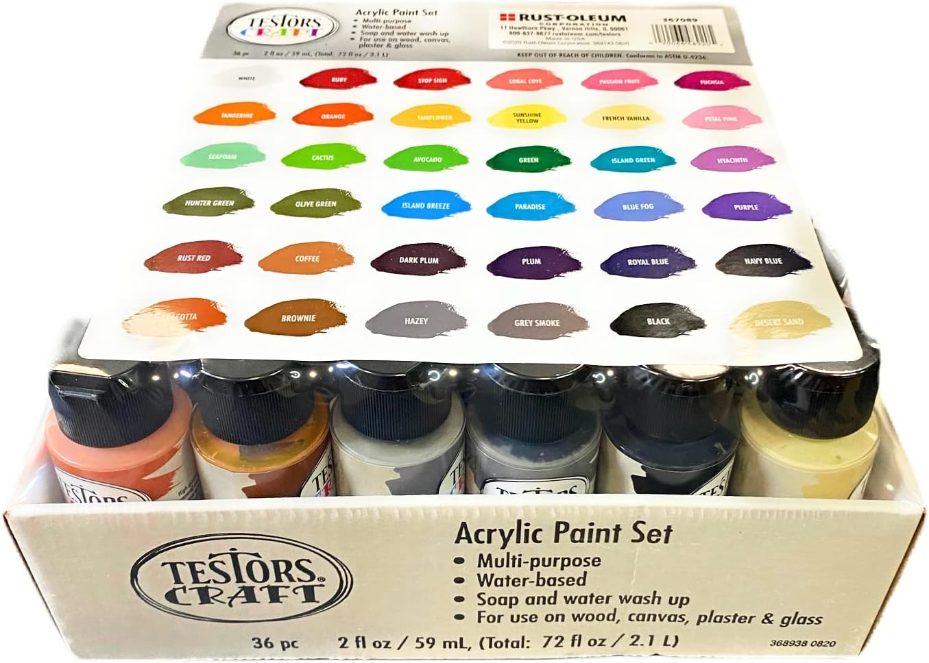 Amazon.com: Testors Enamel Paint Set