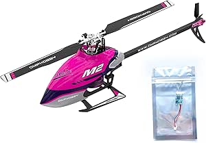 Amazon.com: OMPHOBBY M2 V2 Purple RC Helicopter and OSHM2345 SPEKTRUM ...