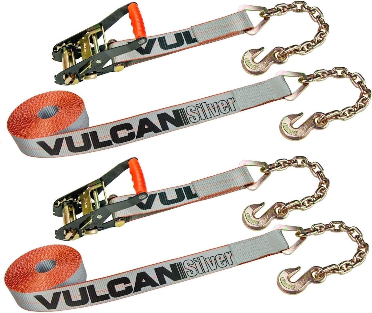 Amazon.com: Mimanchi 2" x 27' Ratchet Straps with Chain Extension and ...