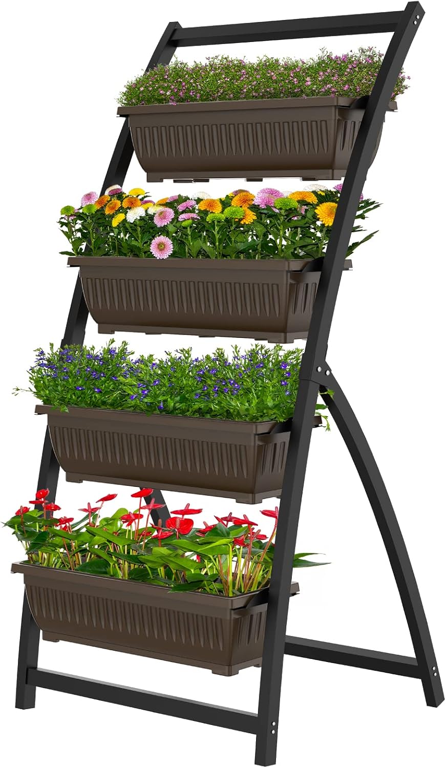Amazon.com : TOREVSIOR 6Ft Vertical Garden Planter, Vertical Elevated ...