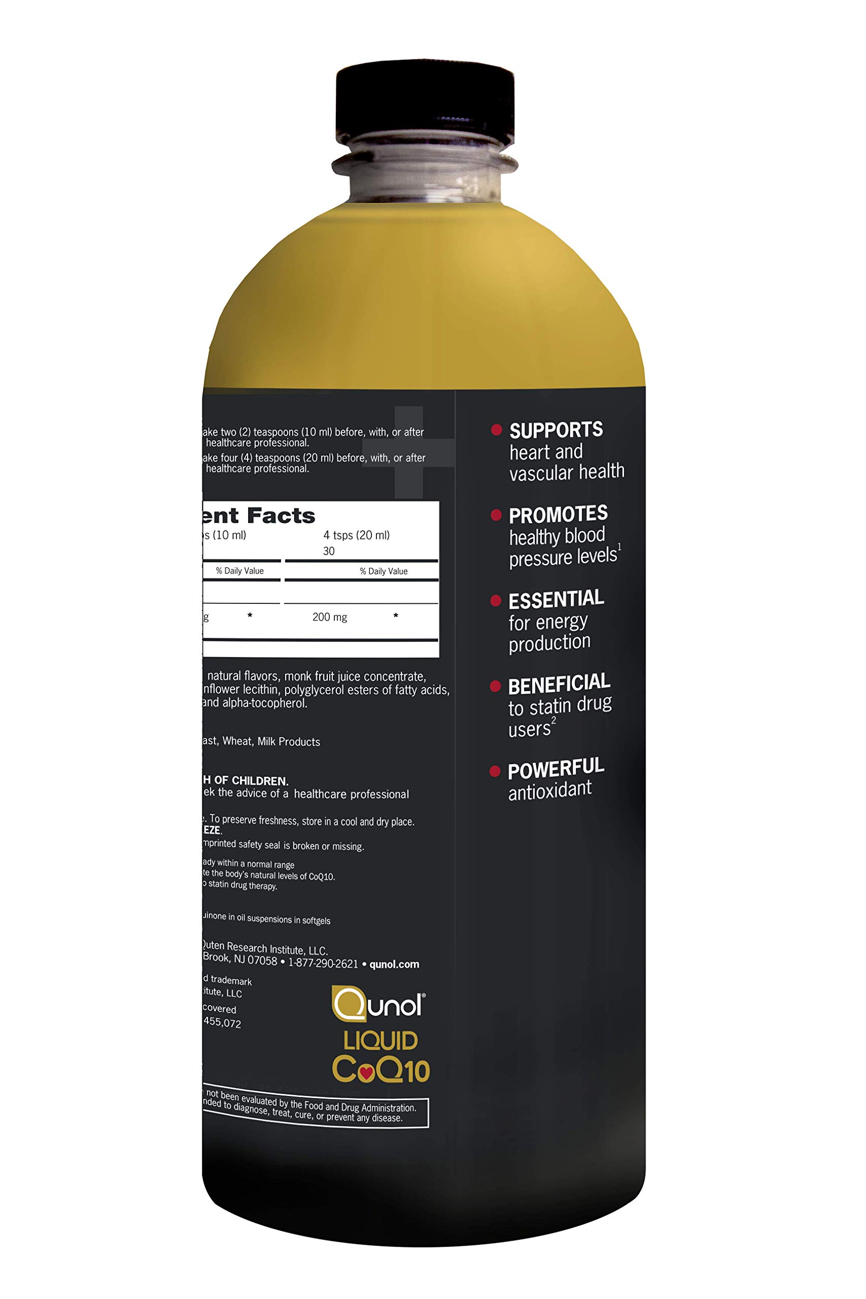 Qunol Liquid CoQ10 100 mg, suplemento natural de absor...B005YFY2MI ...