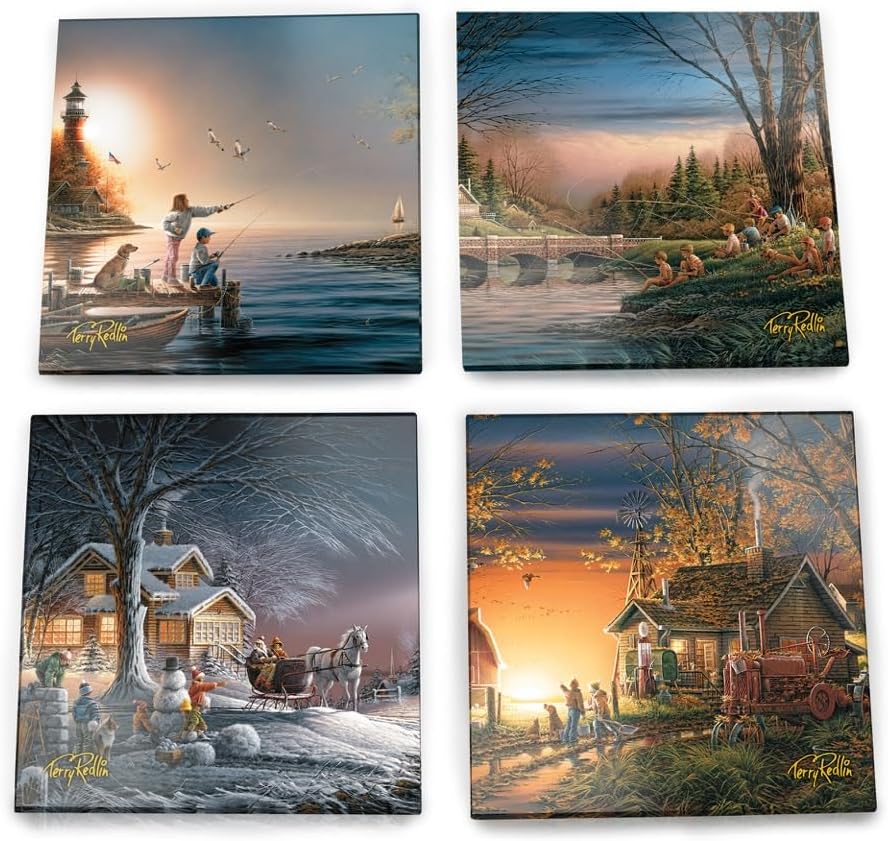 Amazon.com: Four Seasons – Wild Wings Art by Terry Redlin – Set of Four ...