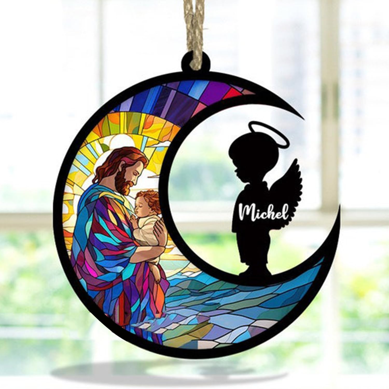 Amazon.com: Lovely POD Personalized Child Loss Memorial Ornament ...