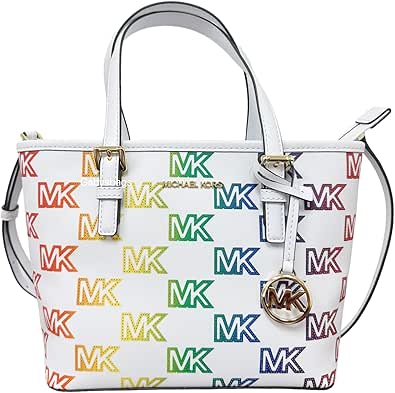 Amazon.com: Michael Kors XS Carry All Jet Set Travel Womens Crossbody ...