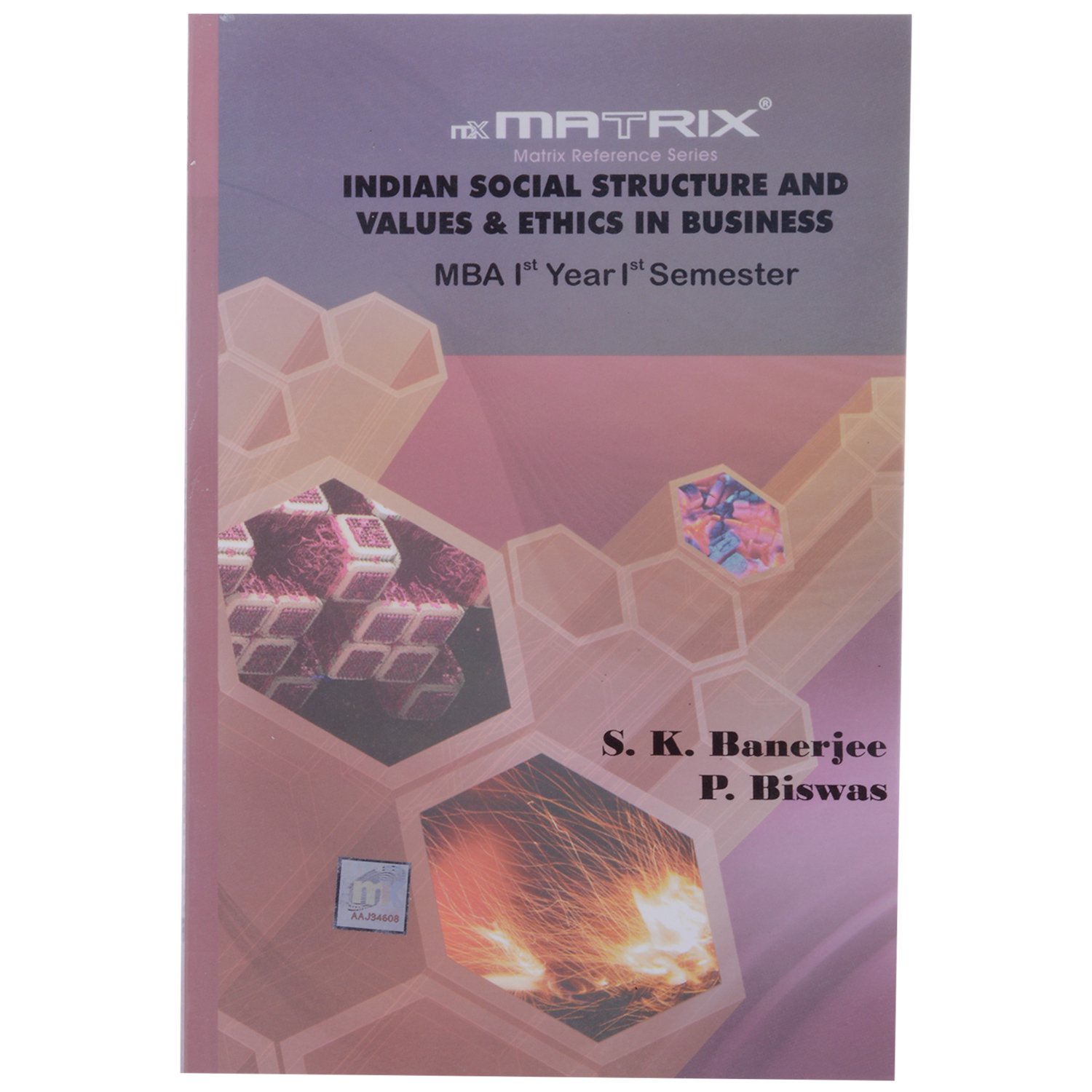Amazon.in: Buy Matrix Educare MBA 1st Year 1st Semester Indian Social ...