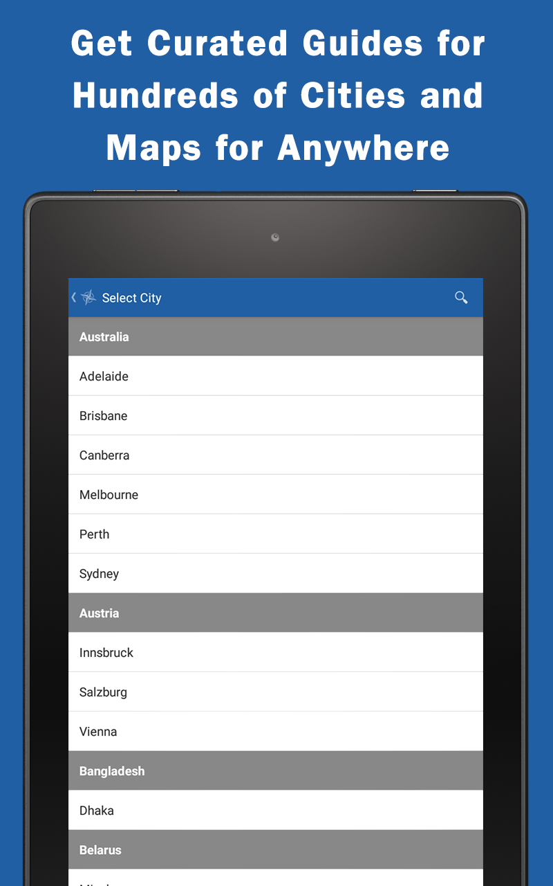 World City Guides & Maps Offline - App on Amazon Appstore
