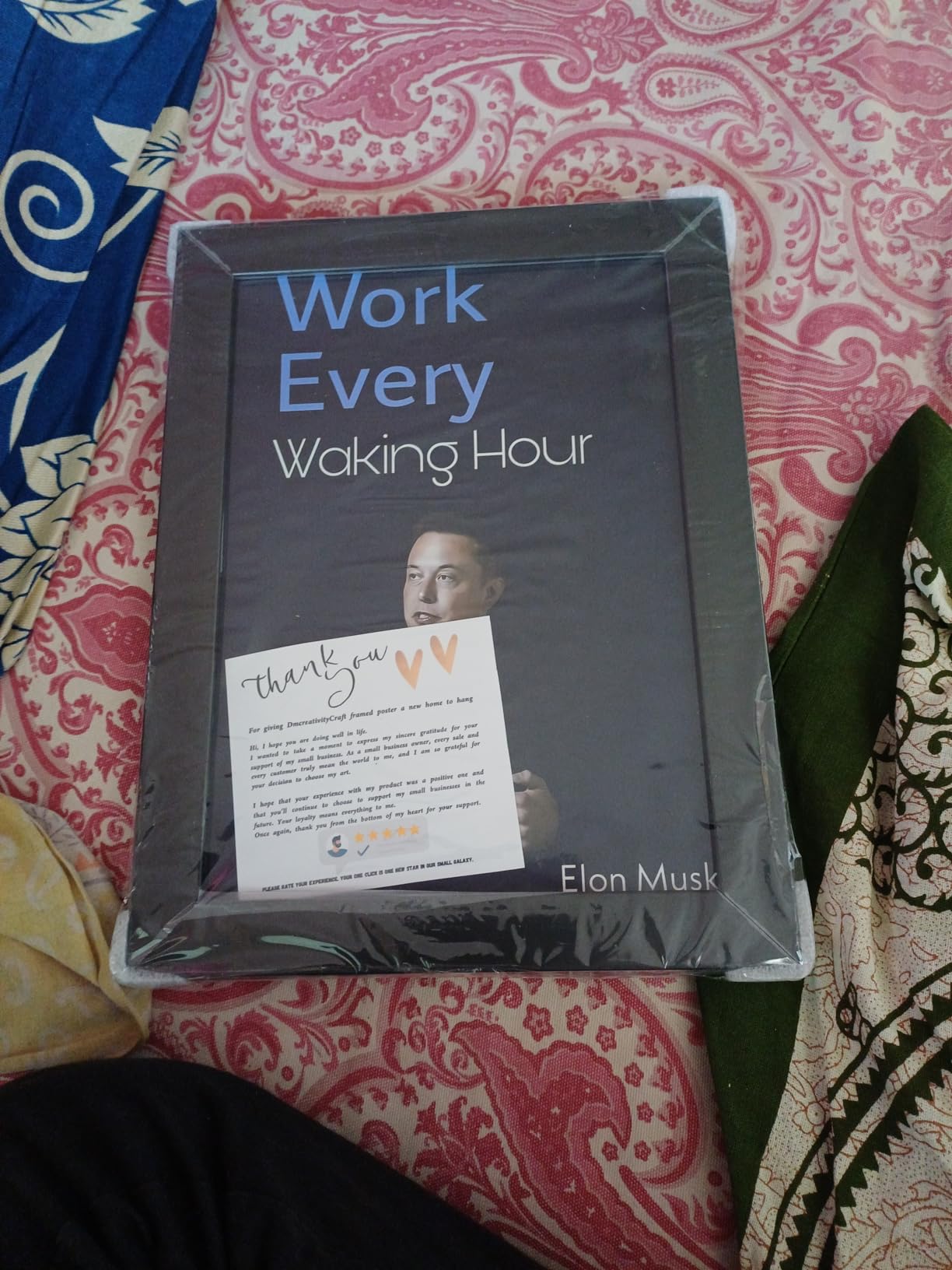 DmcreativityCraft Elon Musk Motivational Wall Frames Framed posters for ...