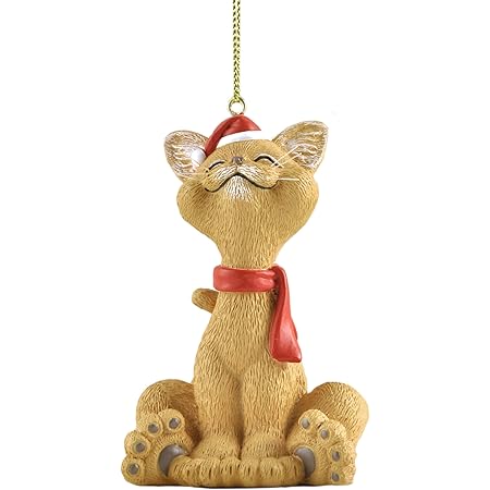 Amazon.com: Old World Christmas Ornaments I Love My Cat Glass Blown ...