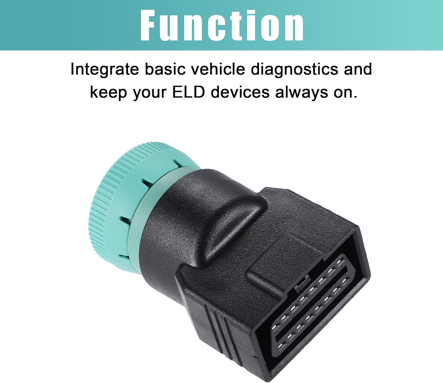 X AUTOHAUX 1 unids tipo 2 OBD2 macho 9 Pin J1939 a OBD2 16 Pin J1962 adaptador hembra OBD ...