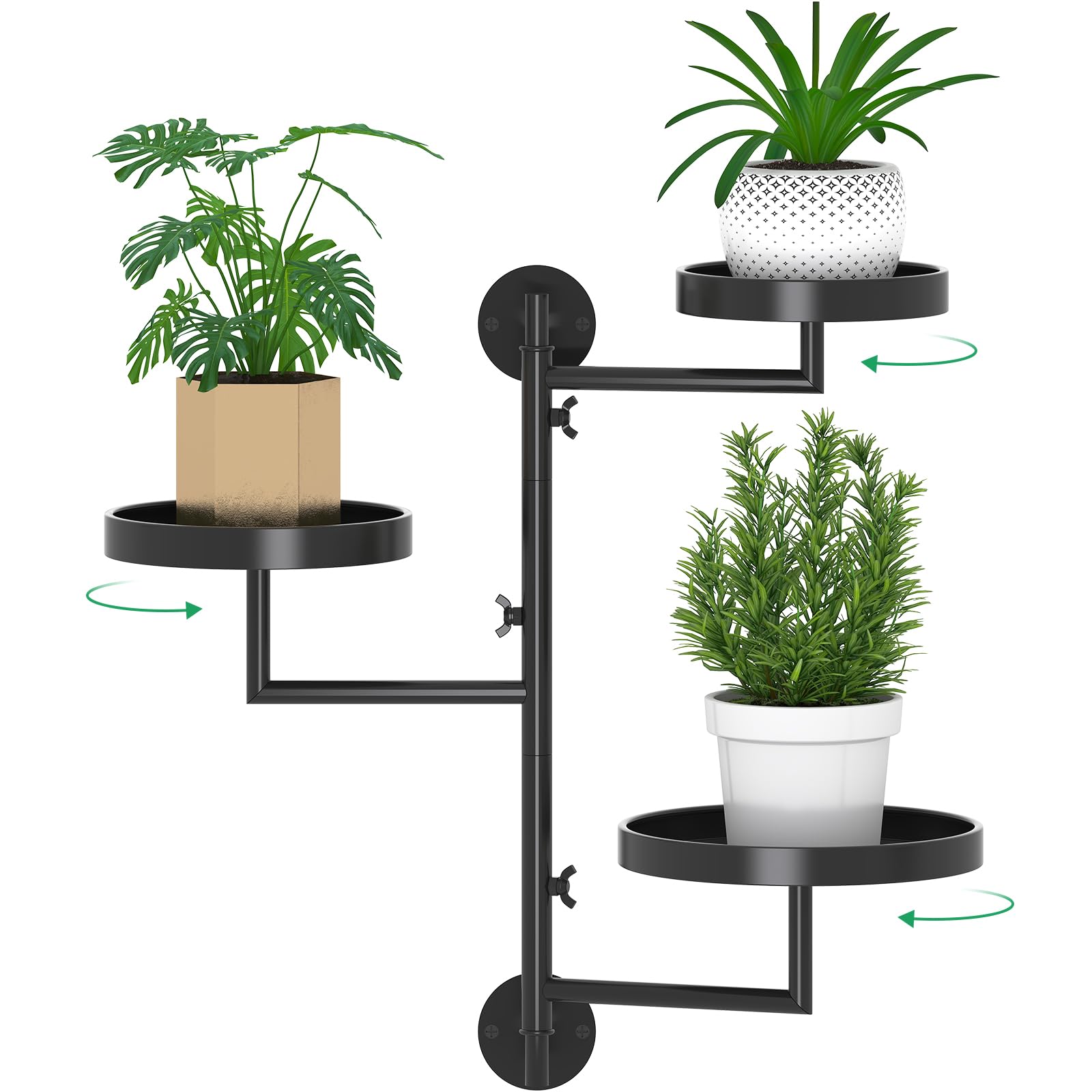 Amazon.com: Indoor Rotating Window Plant Shelves for Optimal Sunlight ...