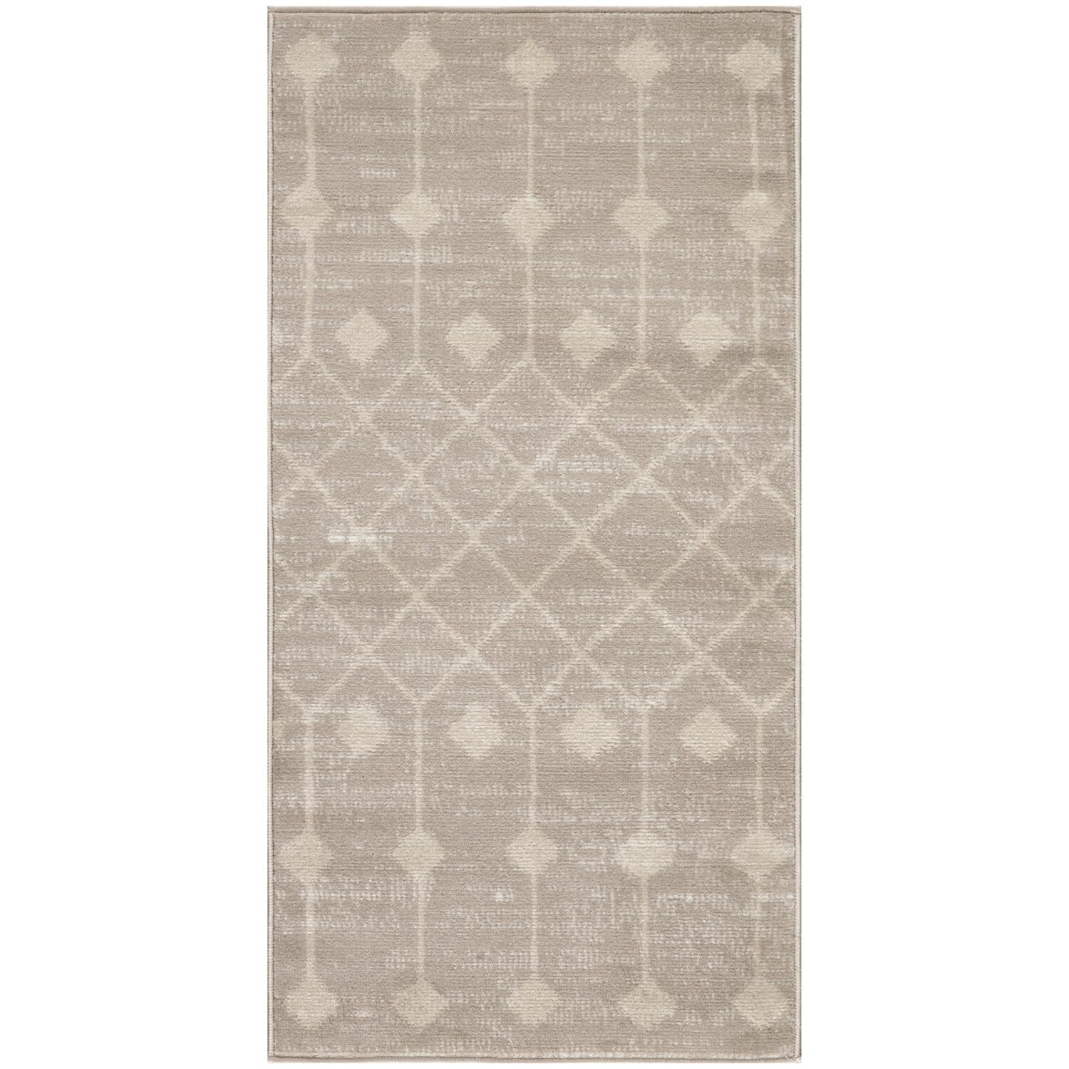 Amazon.com: Nourison Grafix Farmhouse Beige 2' x 4' Area -Rug, Easy ...