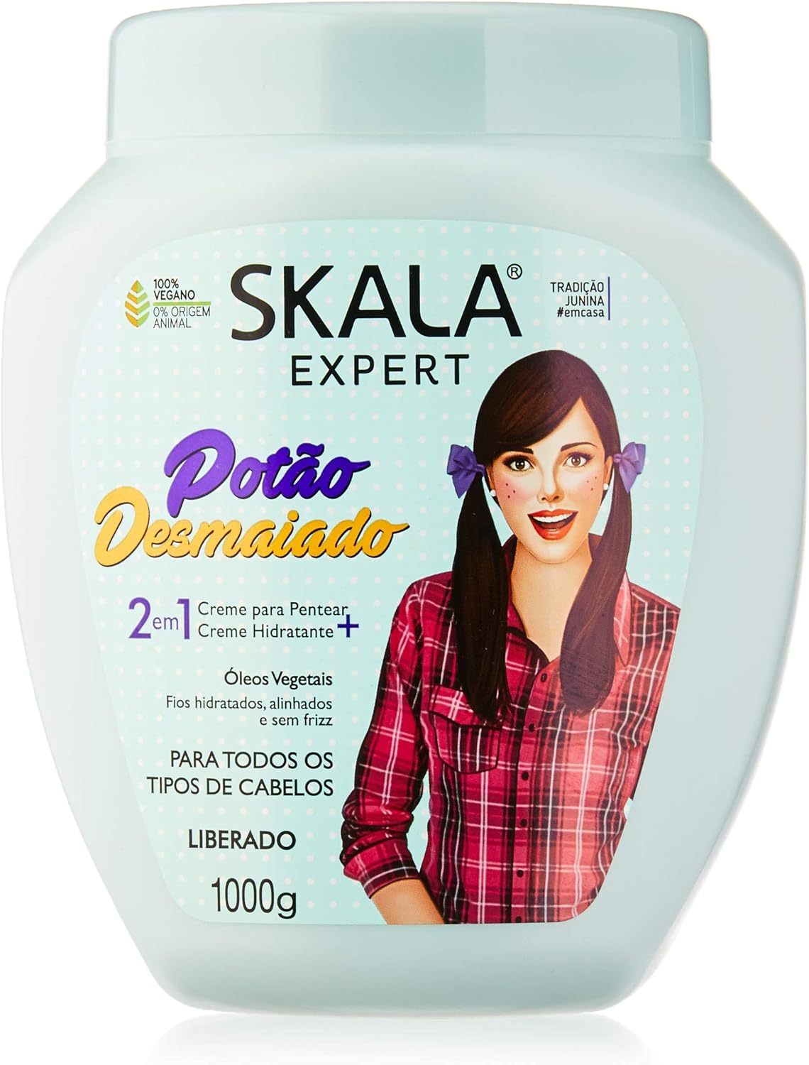 Máscara Skala Desmaiado para todos os tipos de cabelo 1Kg - Skala ...