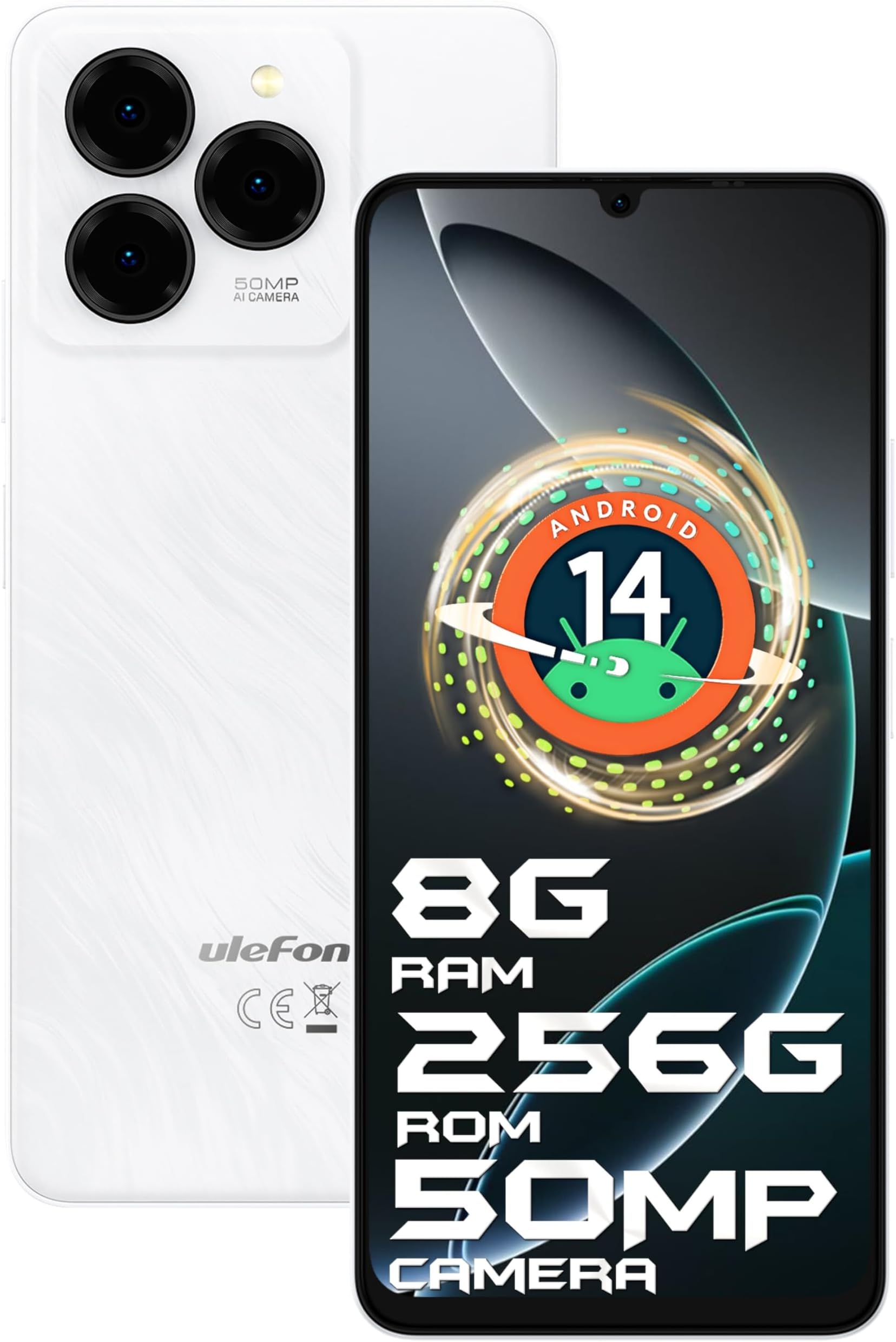 Amazon.com: Ulefone Note 20 Pro Phone - Android 14 Unlocked Smartphone ...