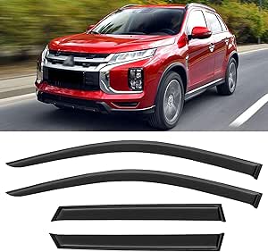 Window Visors Rain Guards Shield for 2011-2025 Mitsubishi Outlander ...