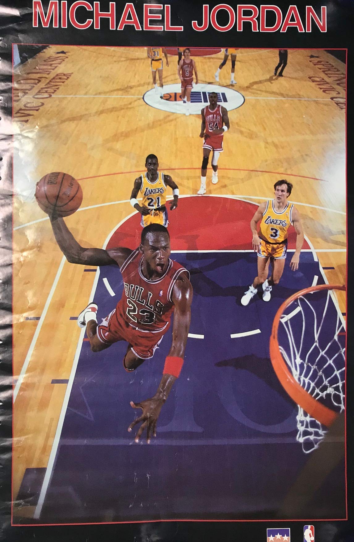 Michael Jordan Poster Retro
