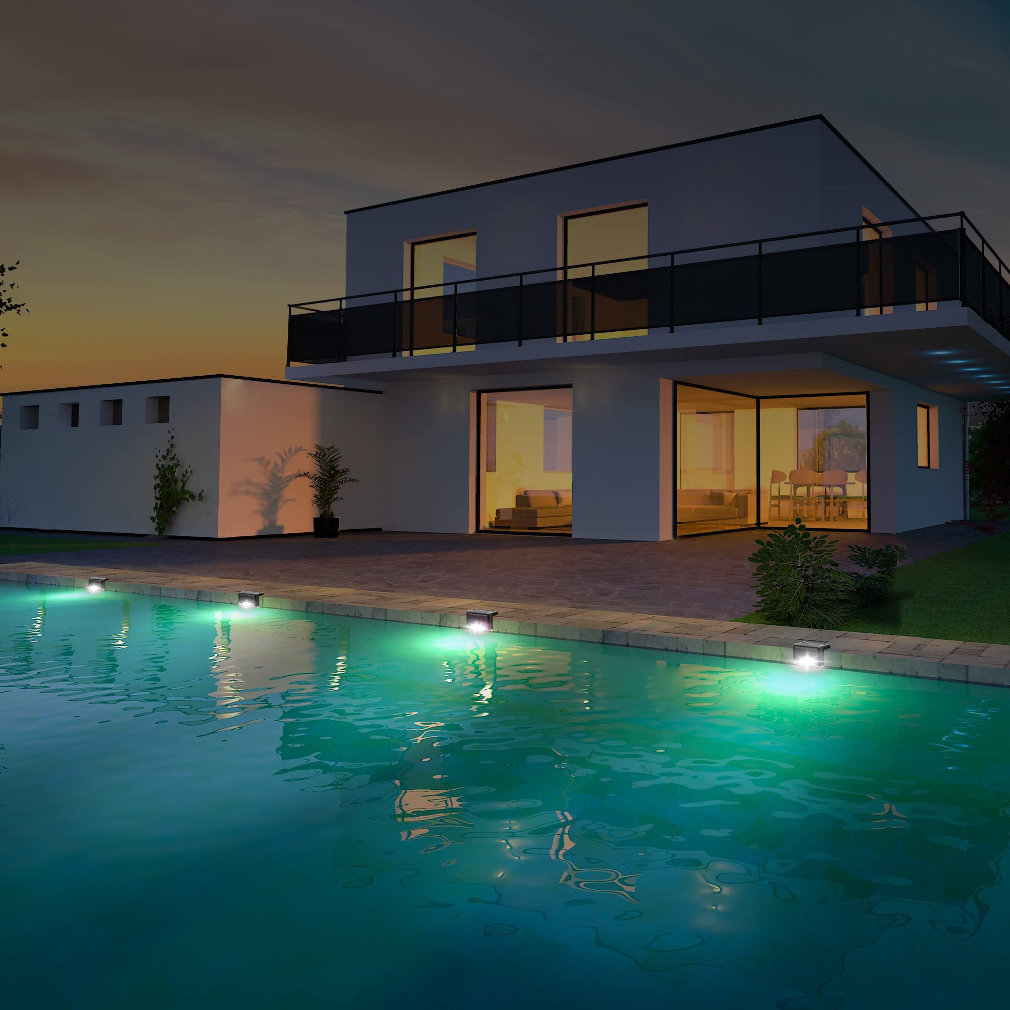 Lighting Above Ground Pool Decks Pool Lighting Installation Services