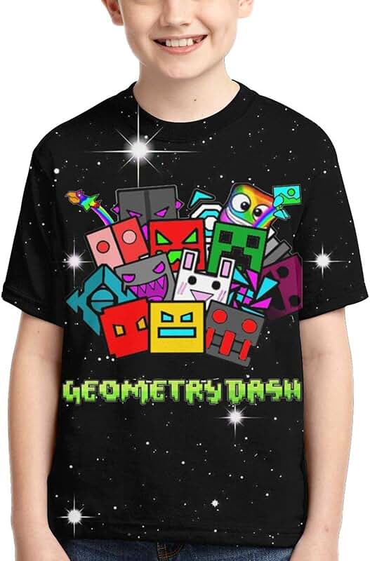 Amazon.com: geometry dash shirt