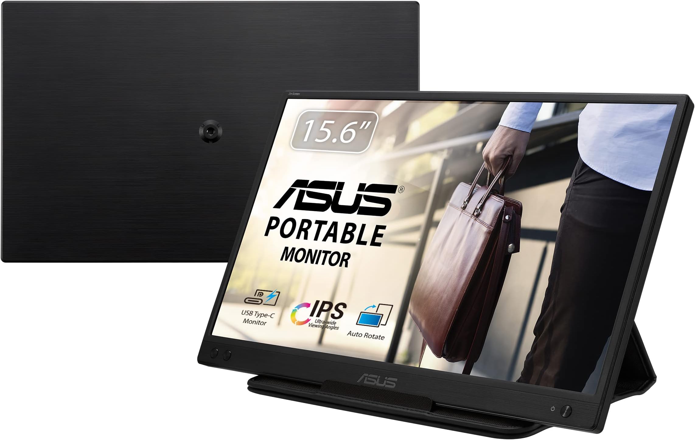 Amazon.co.jp: ASUS ZenScreen MB166C ポータブルUSBモニター [AUバージョン] - 15.6インチ、フル ...