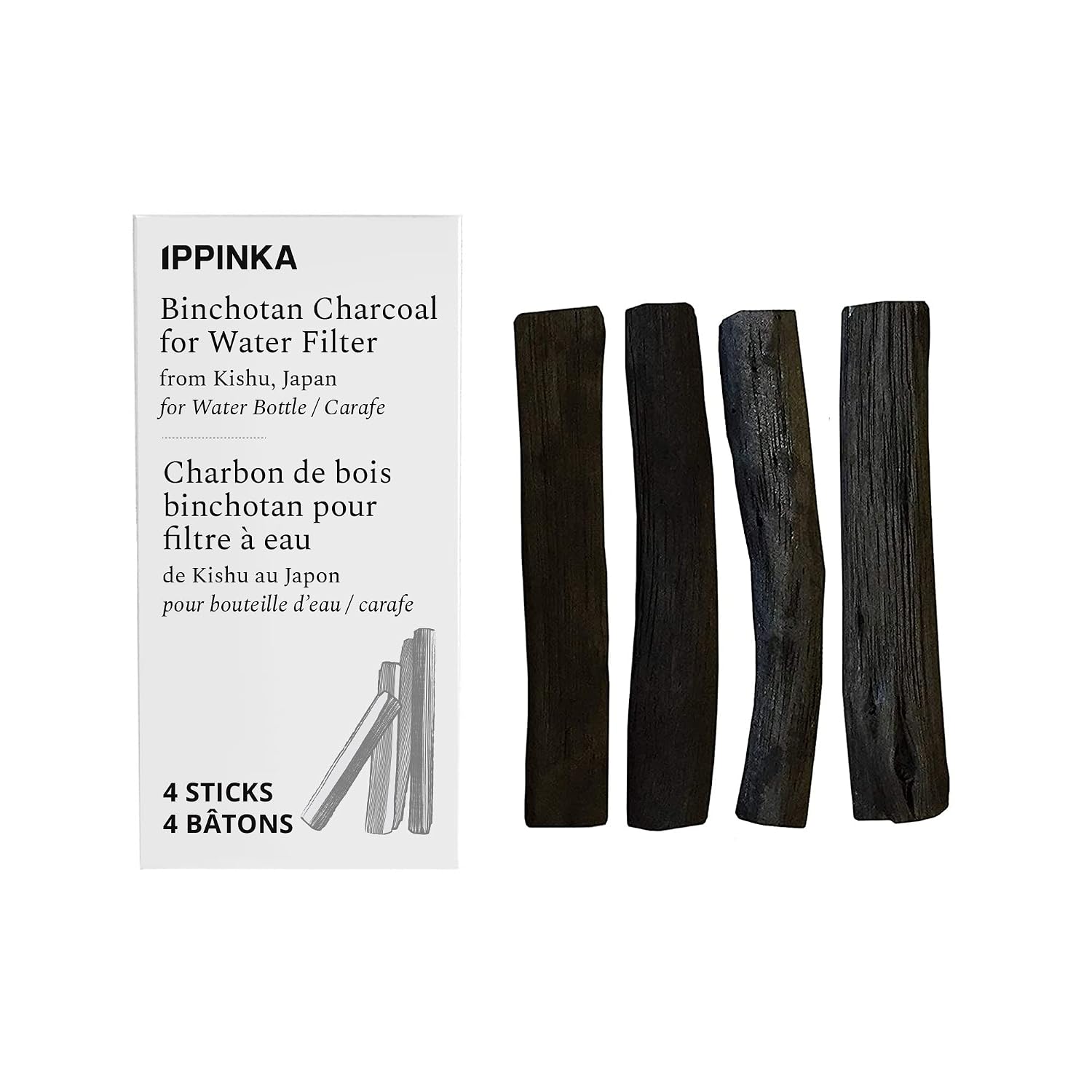 Amazon.com: Binchotan Charcoal from Kishu, Japan - Water Purifying ...