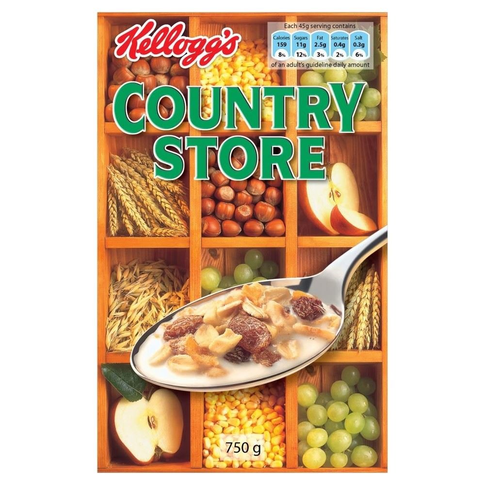 Amazon.com: Kellogg's Country Store (750g) - Pack of 6