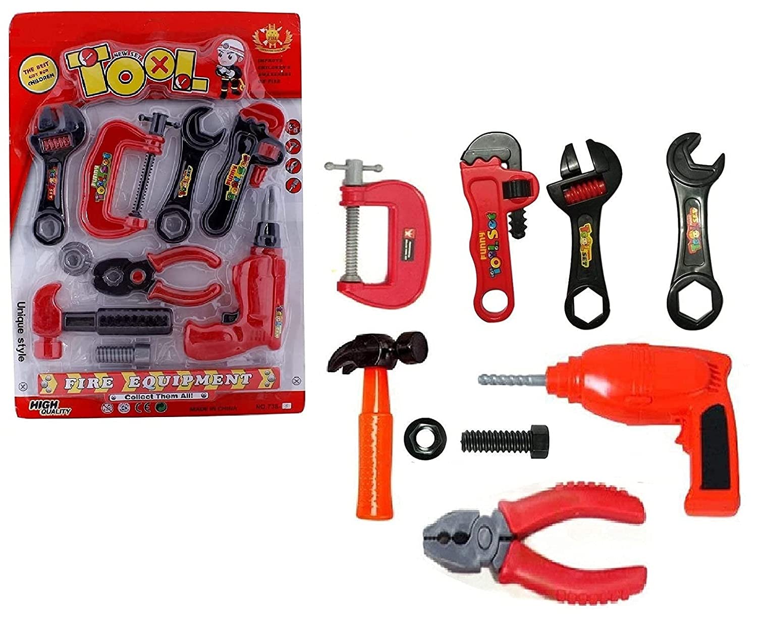Buy HALO NATION Kids Engineering Tool Kit Set, Tool Set/Tool Toys - 15 ...