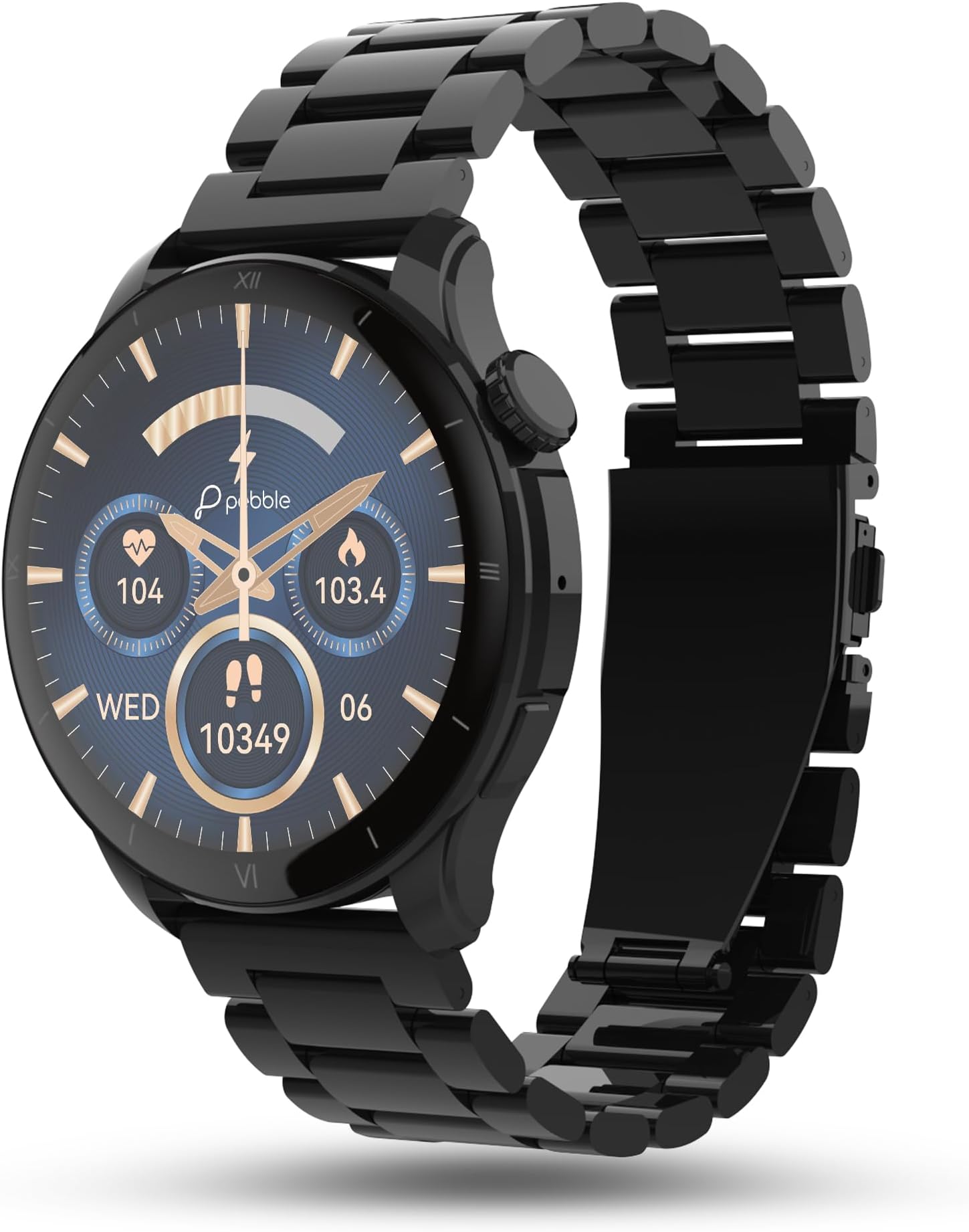 Pebble Pace Pro Smart Watch with 1.7 Bright HD Curved Display ...